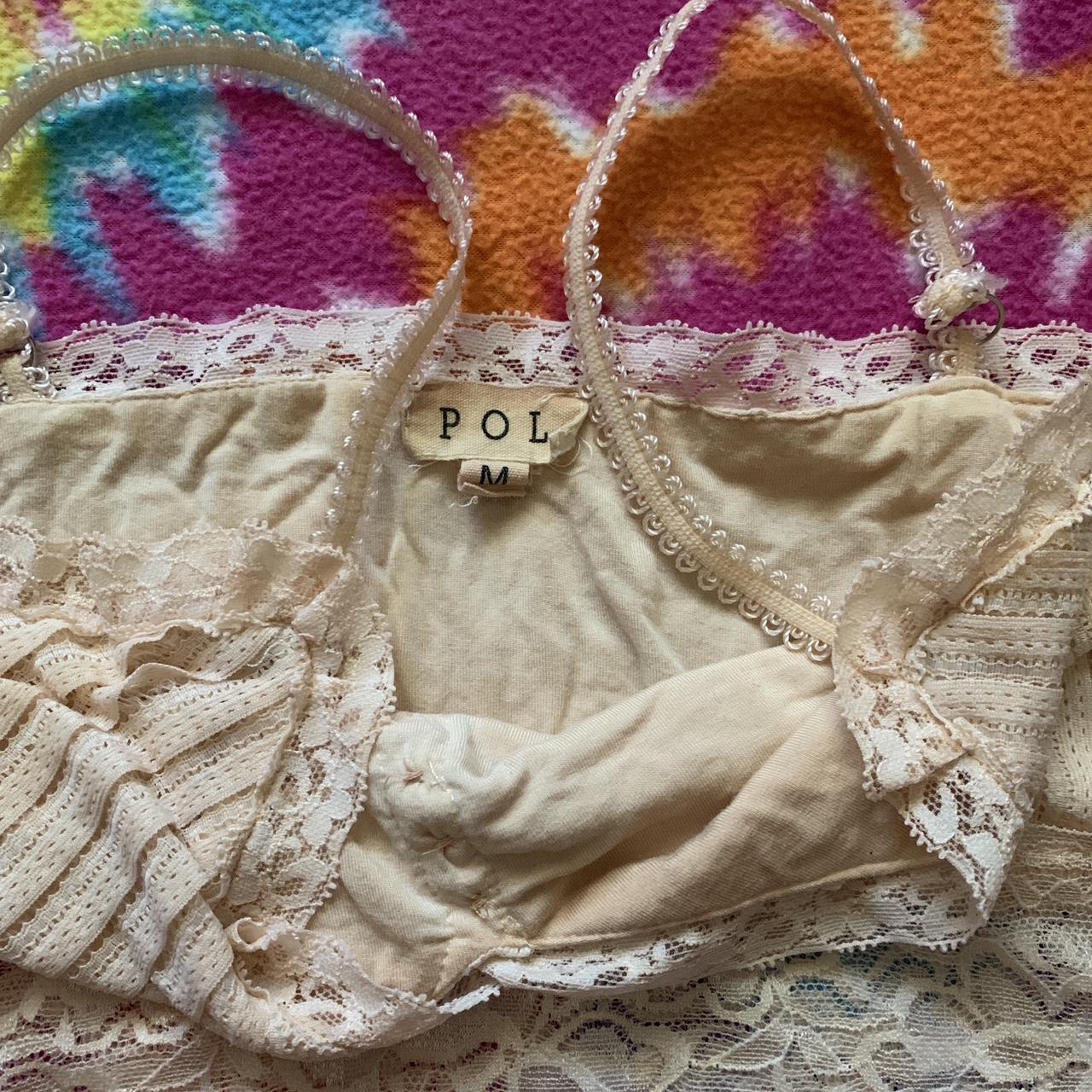 super dainty cute and soft POL cropped tank top.... - Depop