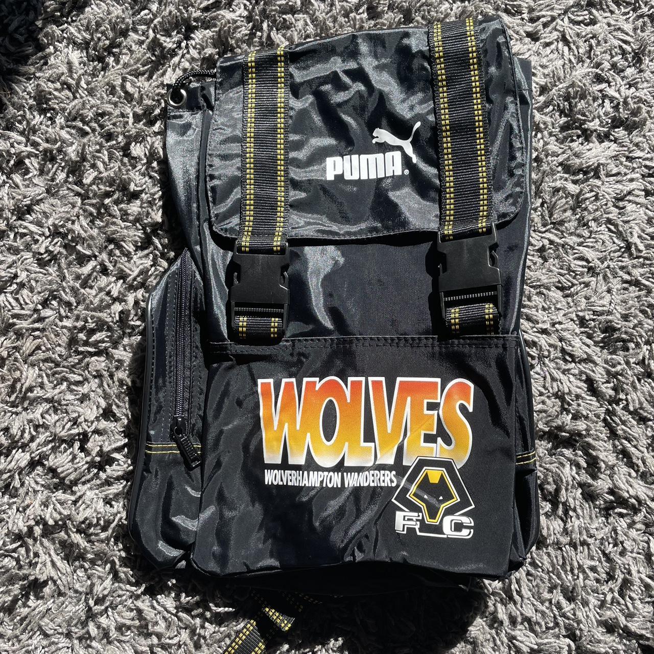 Old school Wolves football bag. Could be a gym bag,... - Depop