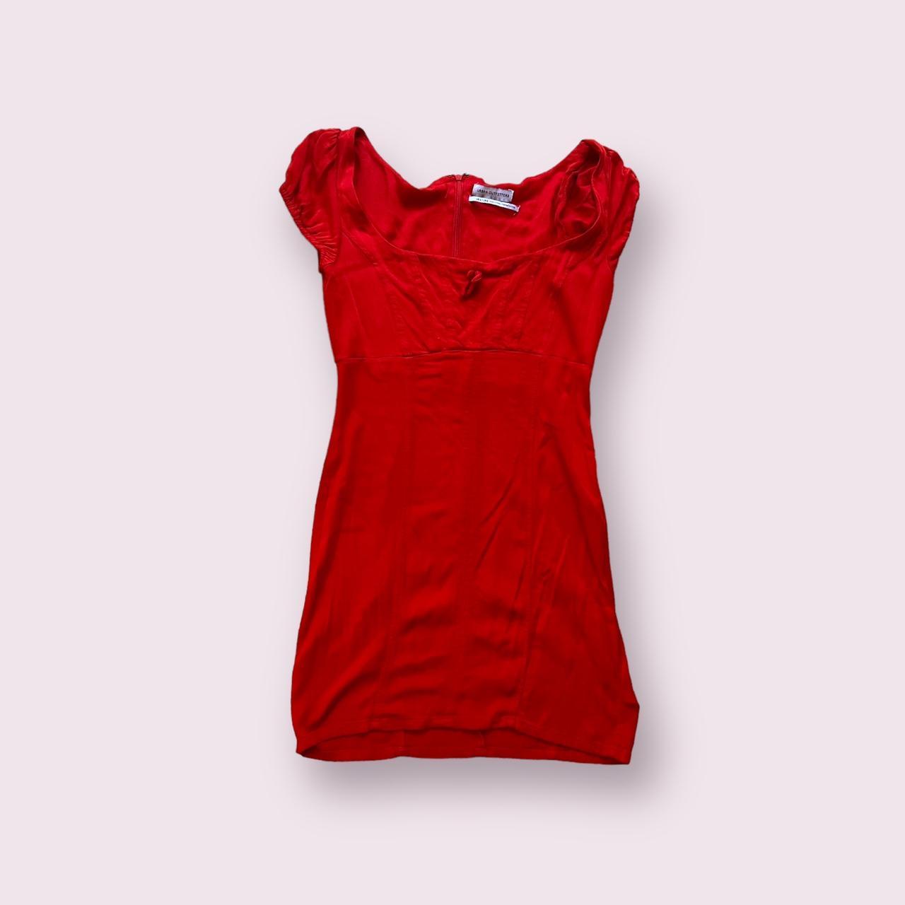 chili pepper fun red mini dress!! super stretchy and... - Depop