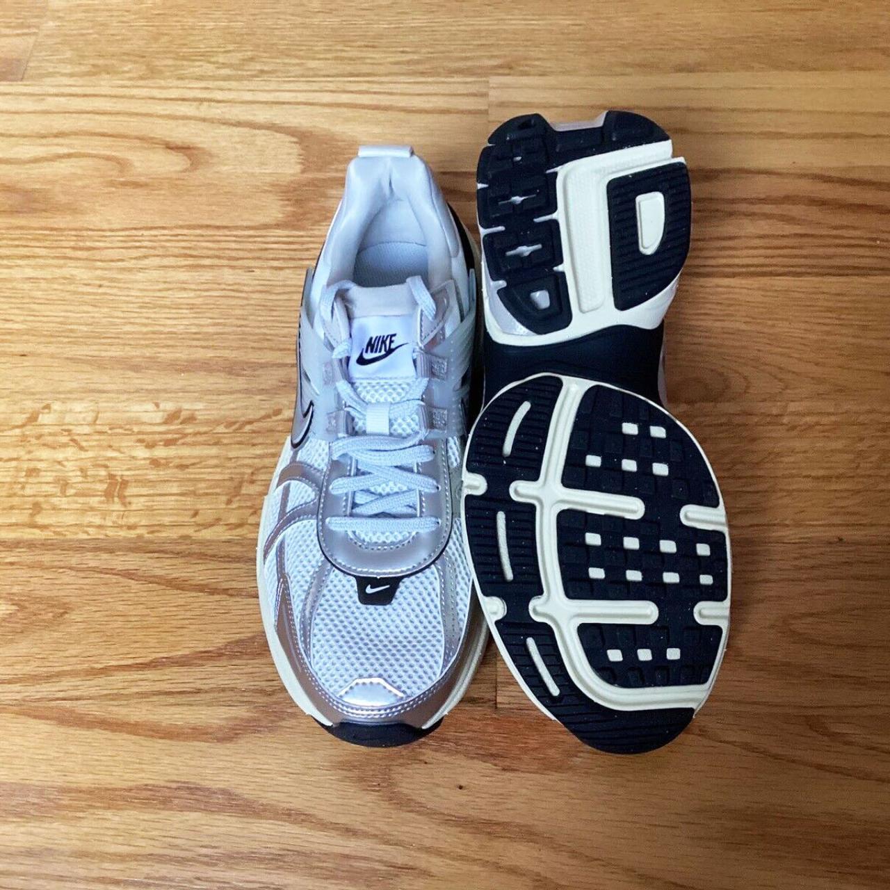 Nike V2K Run Summit White Metallic Silver Women's... - Depop