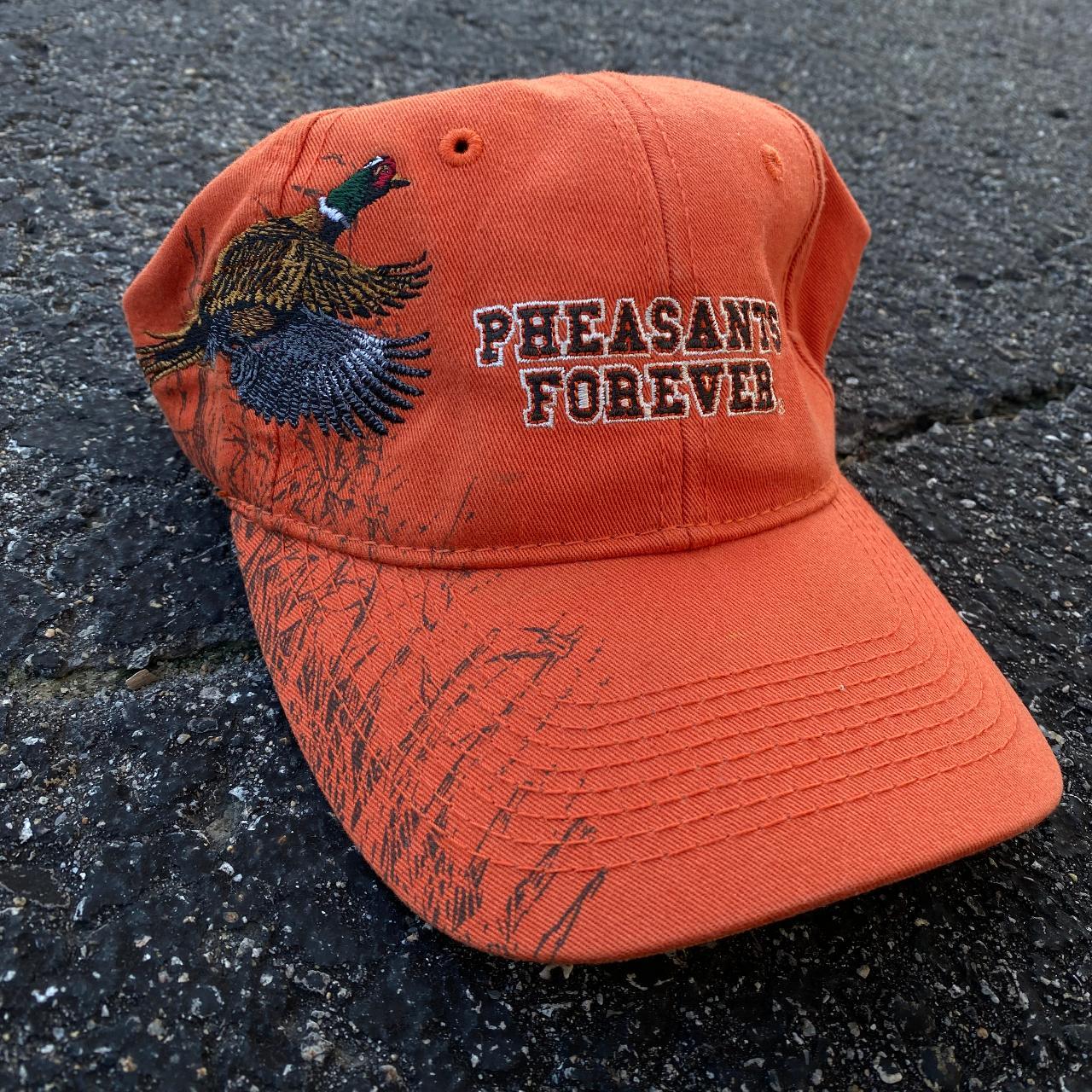 Vintage "Pheasants Forever" Hunting Hat Flashy... | Depop