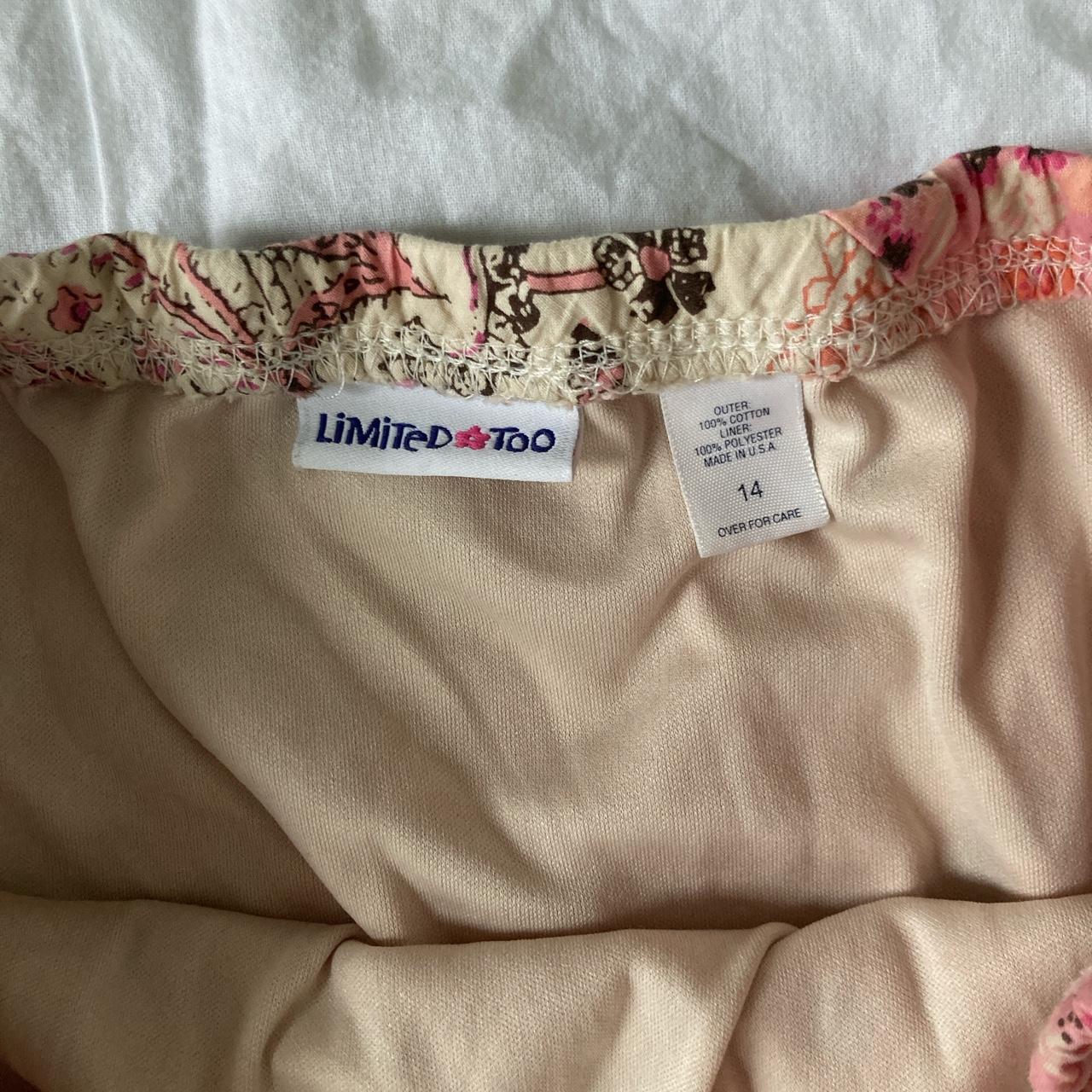 Vintage patchwork Limited Too skirt🌼 girls size 14,... - Depop