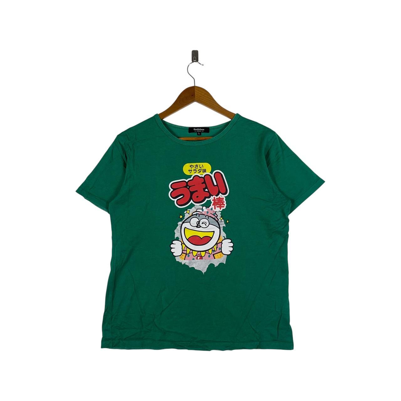 UMAIBO UMAEMON JAPAN Ads Promo Puffed Corn Snack Tee... | Depop