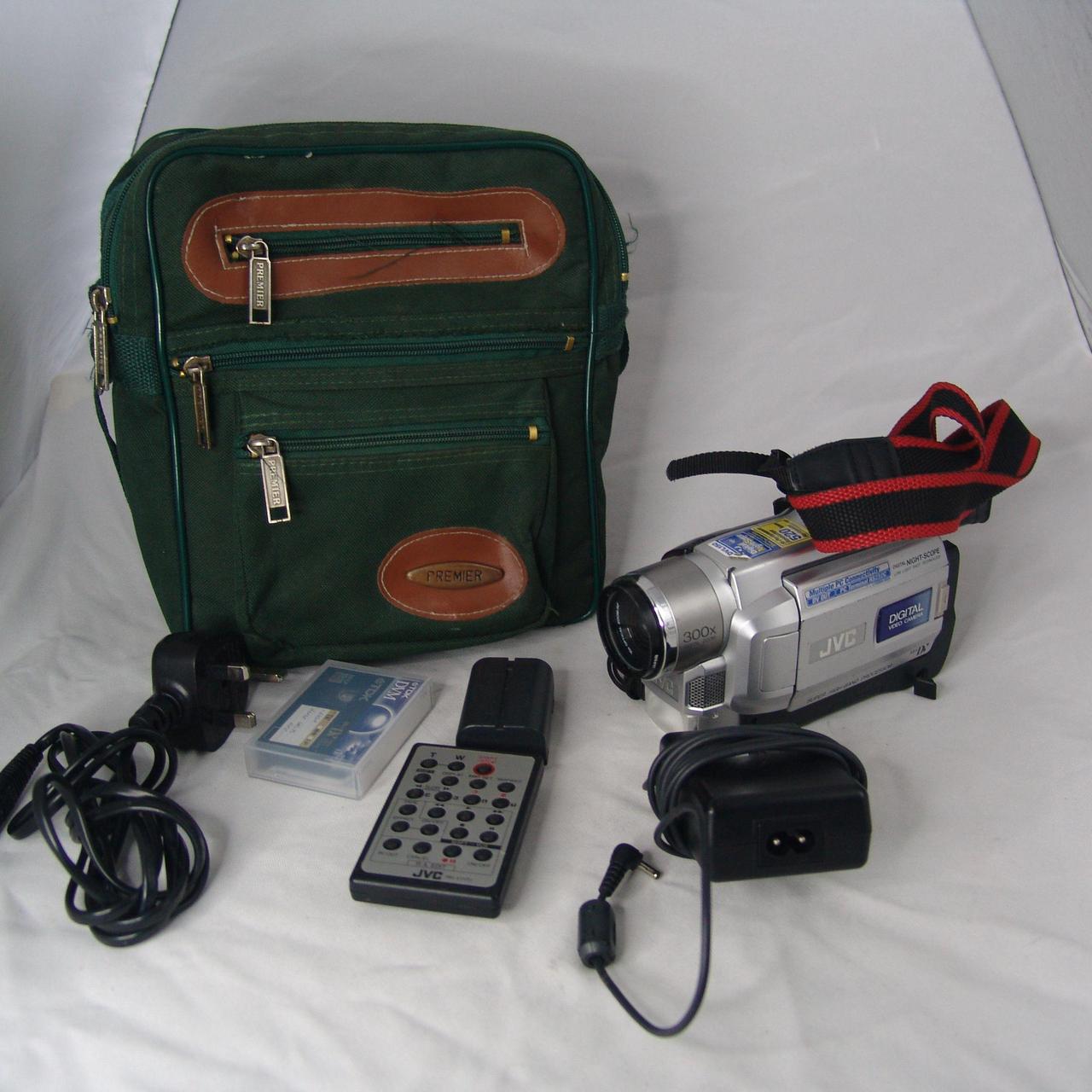 Vintage JVC GR-DVL150 Mini DV Camcorder Tested Fully... - Depop