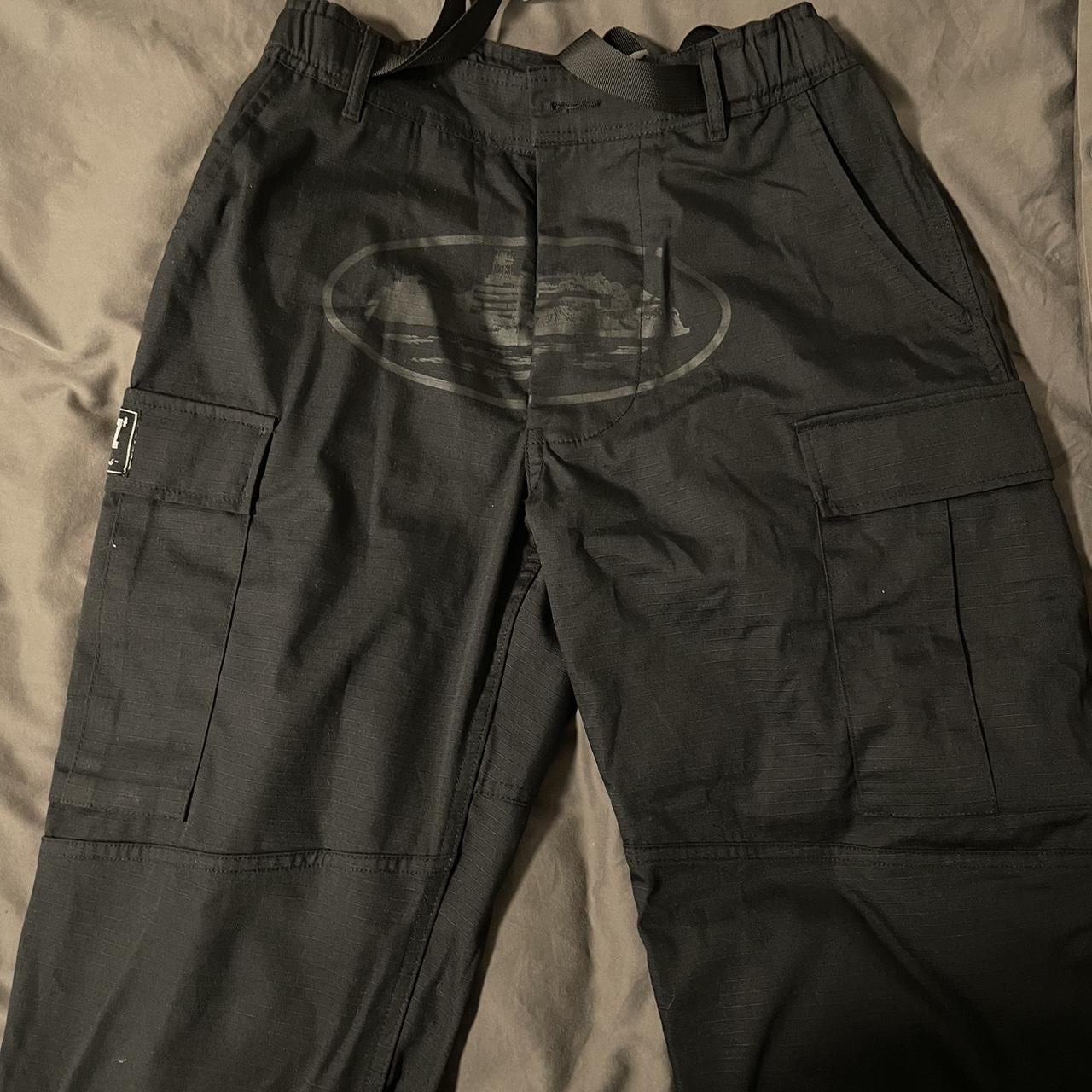 Corteiz Cargo pants size S Worn once only brand new... - Depop