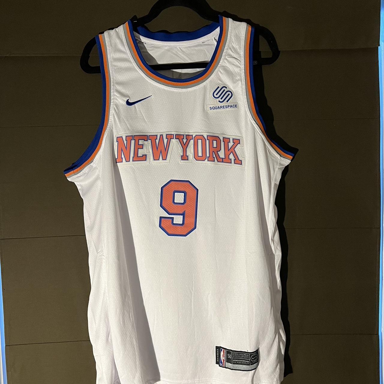 RJ Barrett Knicks NBA Jersey / Nike Size large and... - Depop