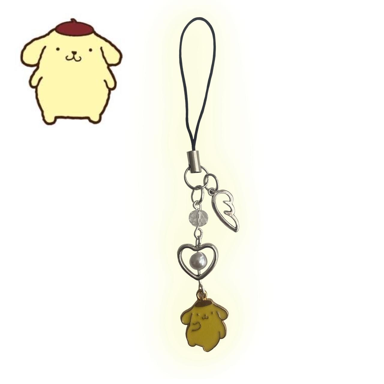 pompompurin phone charm pom pom purin - Depop