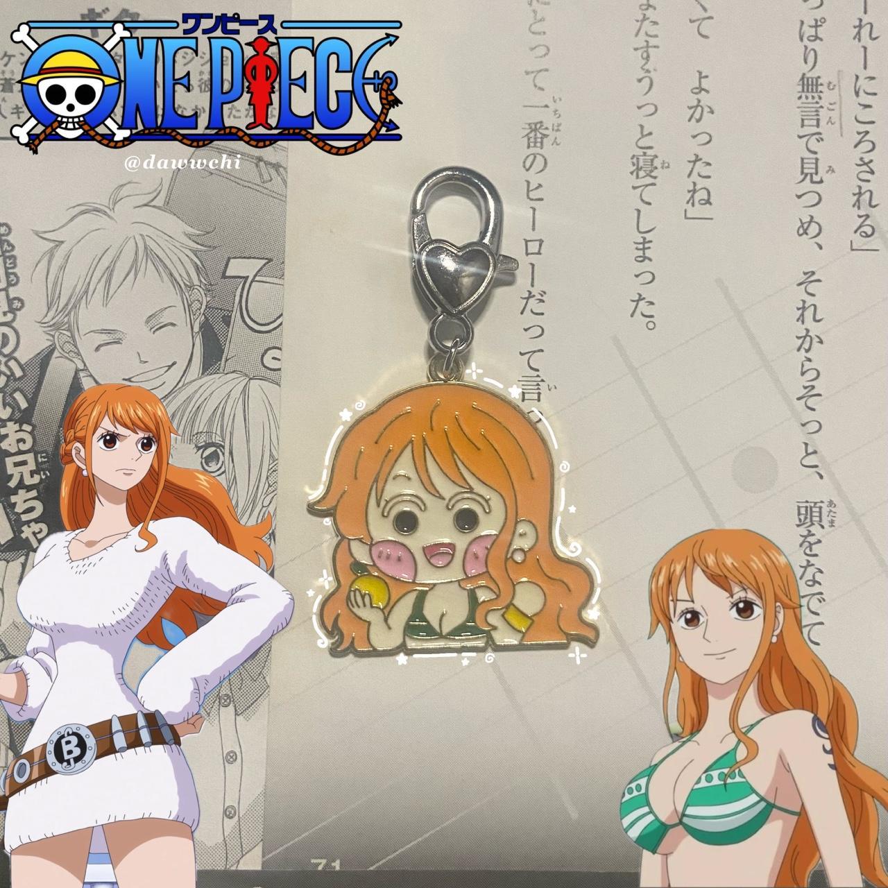one piece nami keychain - Depop