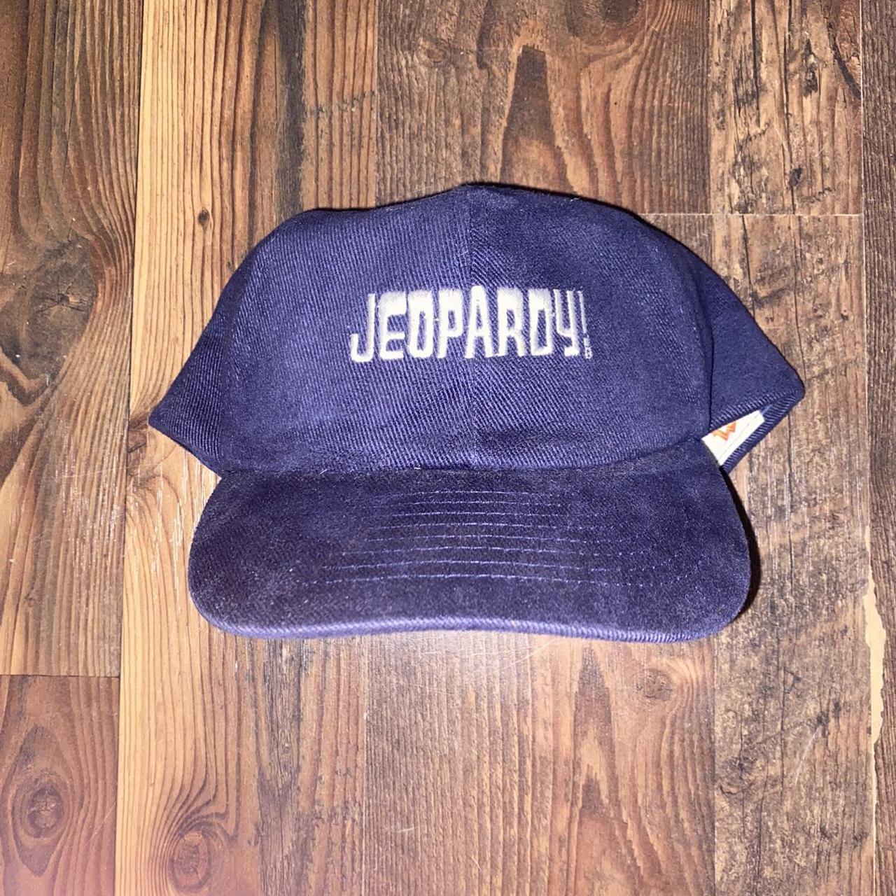 Vintage Jeopardy Snapback Vintage Hat Corduroy?... - Depop