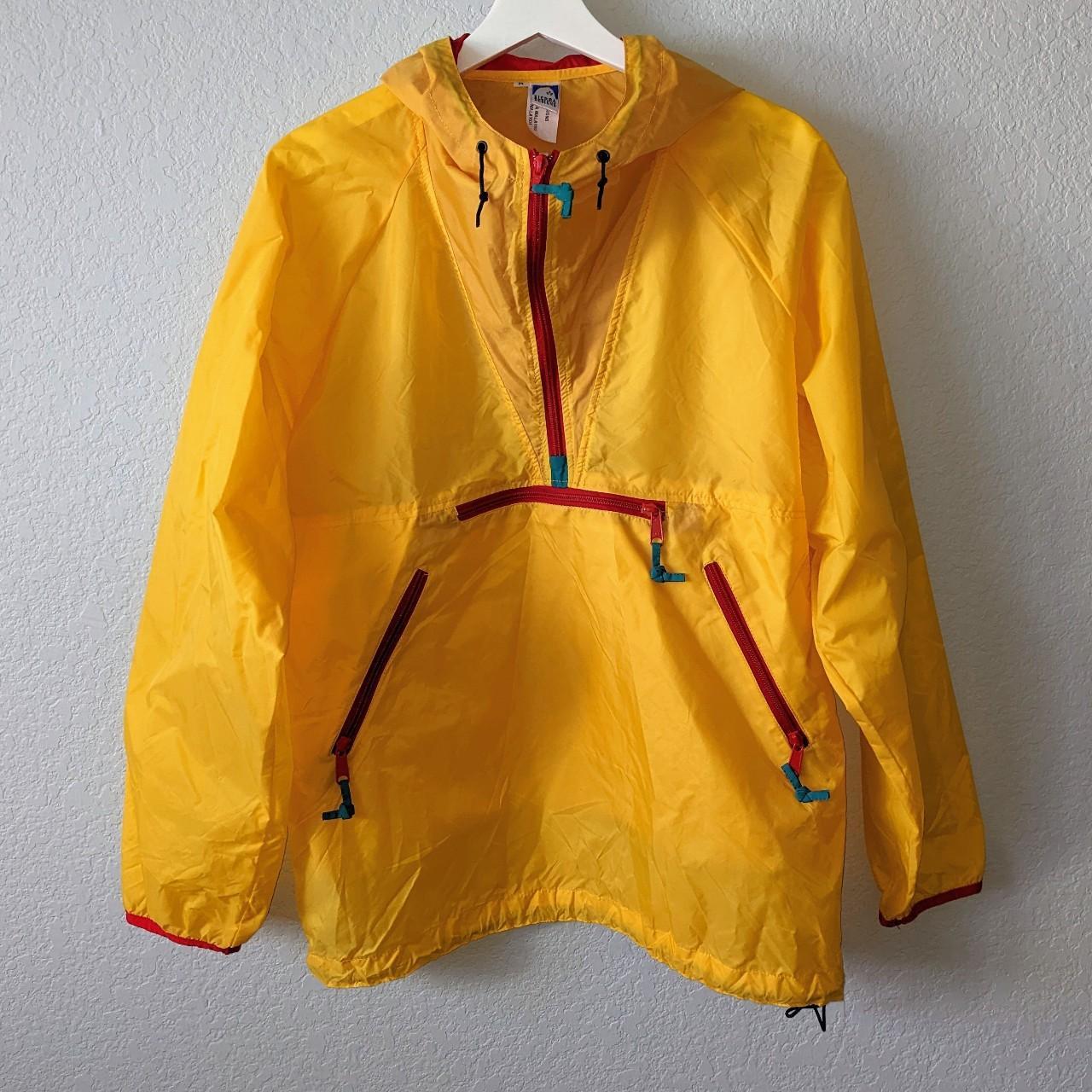 Vintage Yellow Sierra Design Anorak... | Depop