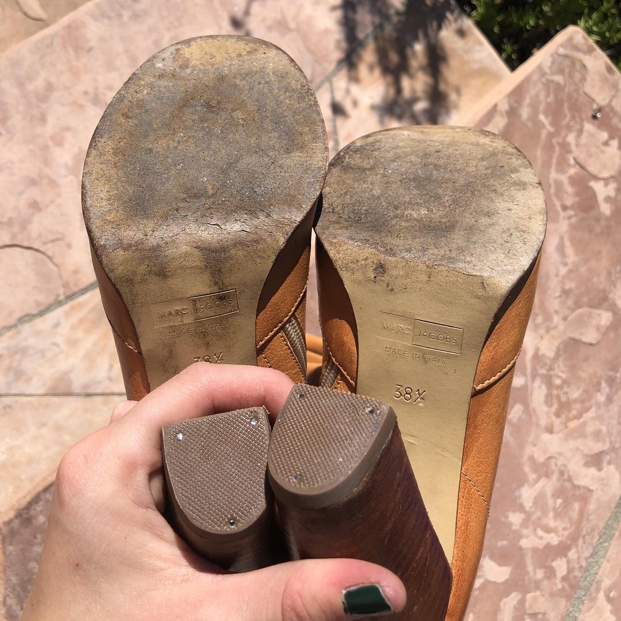 Vintage 90’s y2k Italian Marc Jacobs platform knee... - Depop