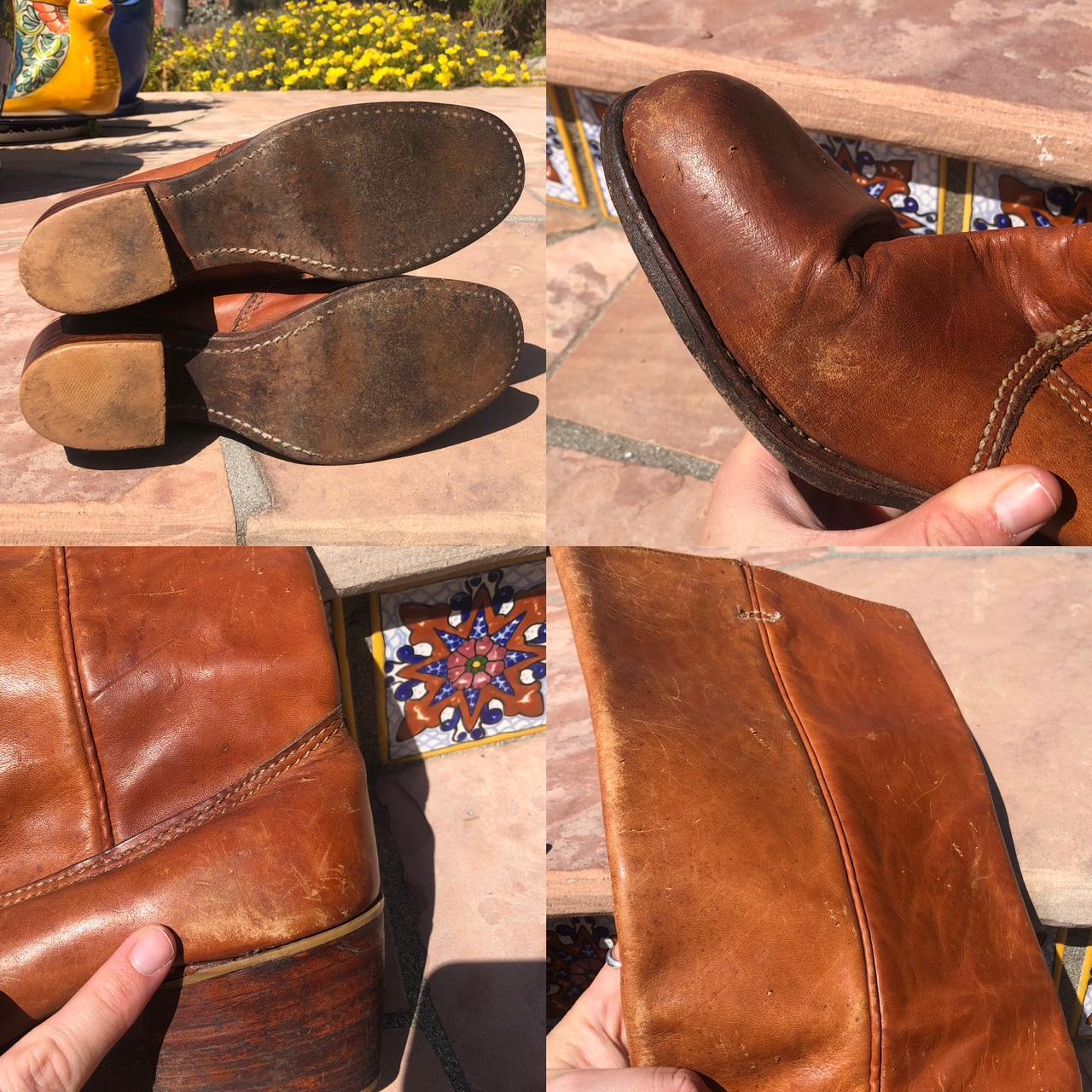 Vintage 70’s Bort Carleton knee high leather... | Depop