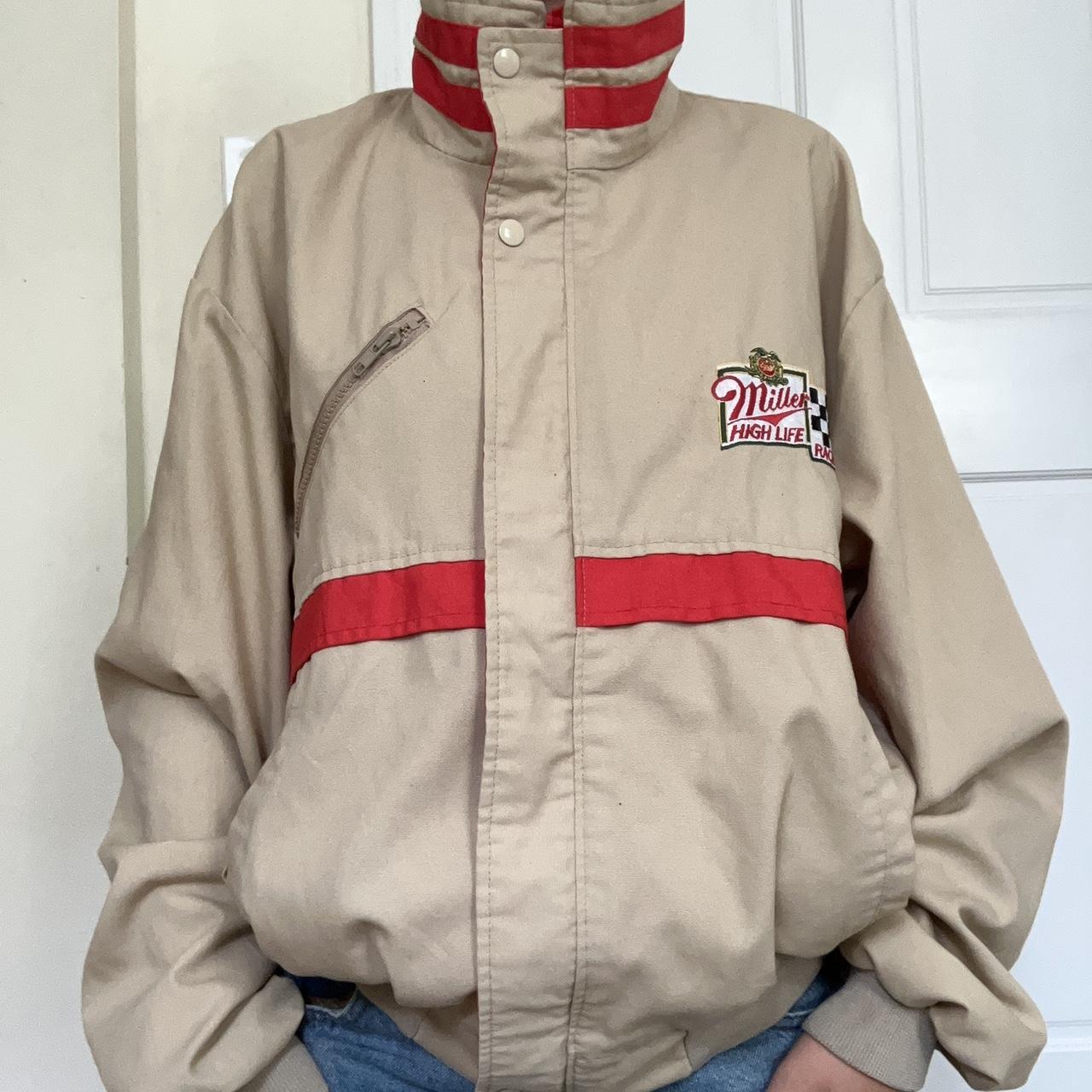 the absolute coolest miller high life racing vintage... - Depop