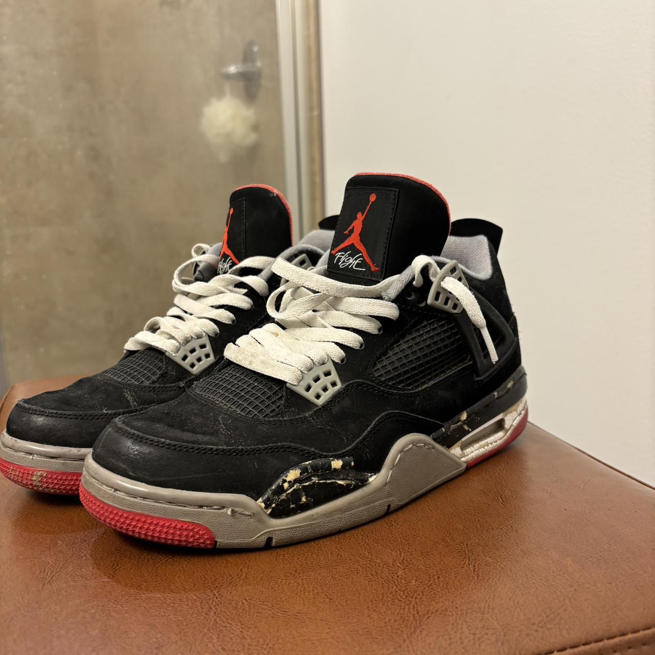 2012 Bred Jordan 4s Have had these since 2017... - Depop