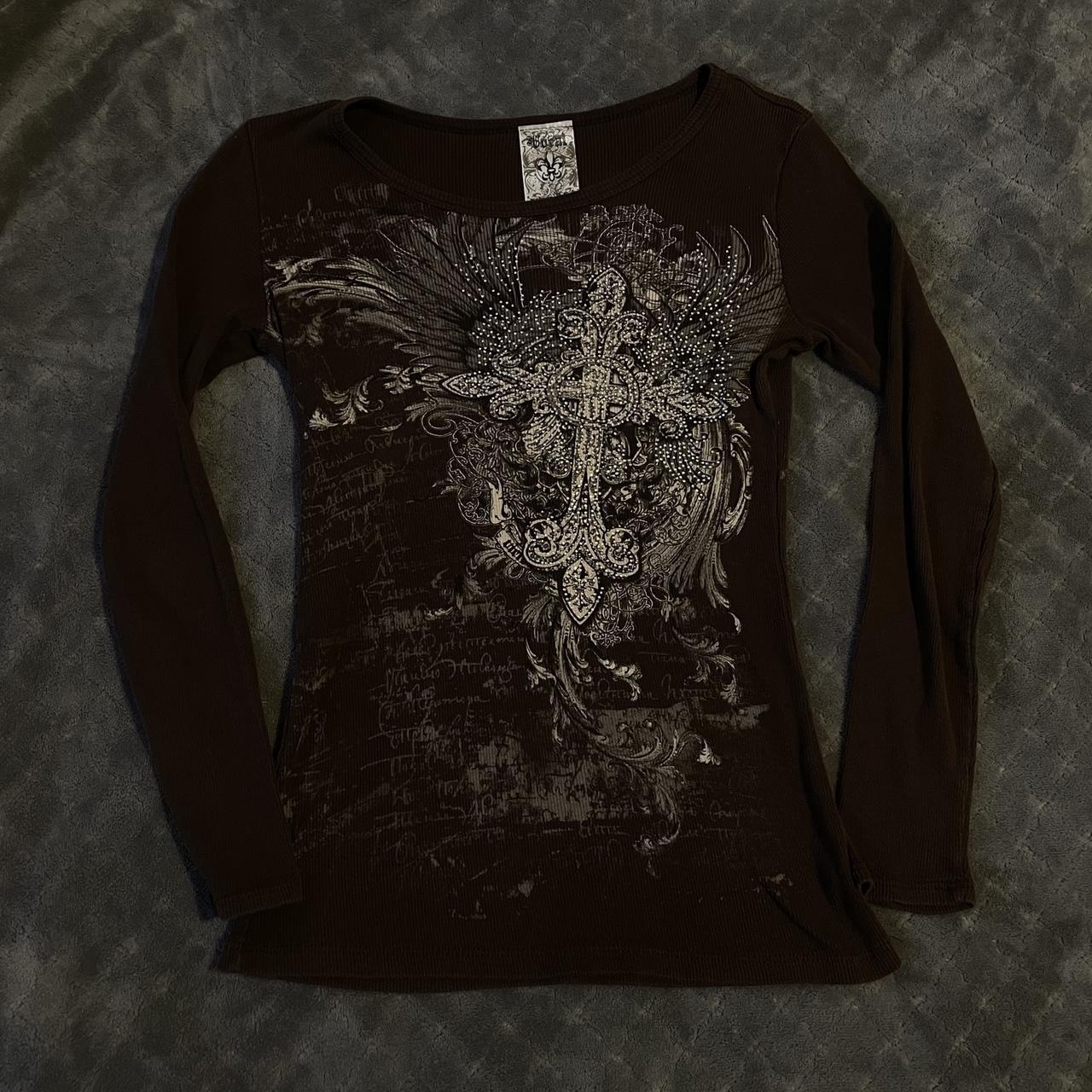 cyber y2k vocal long sleeve thermal shirt