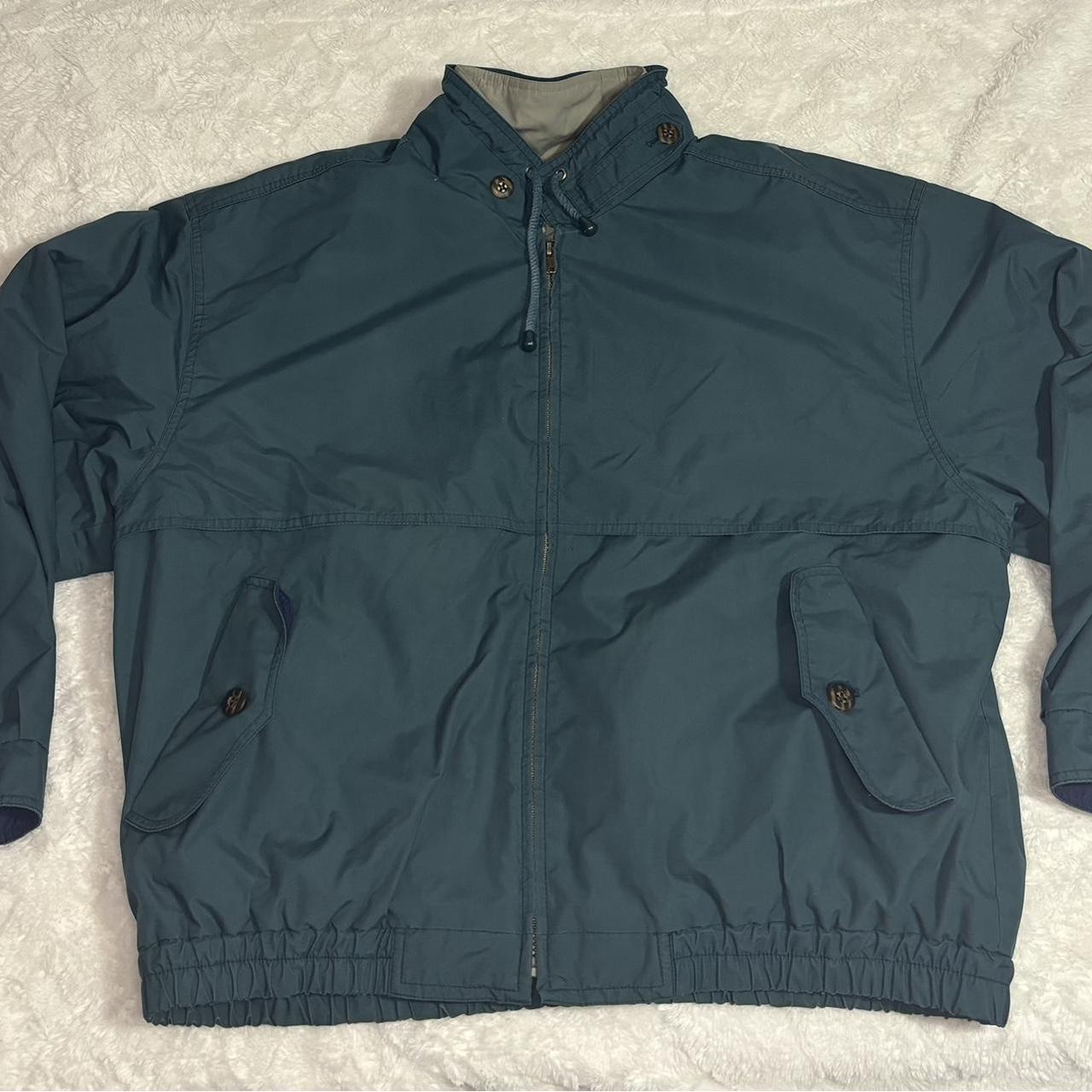 Vintage FOG Jacket 80s Size Large M Green... - Depop