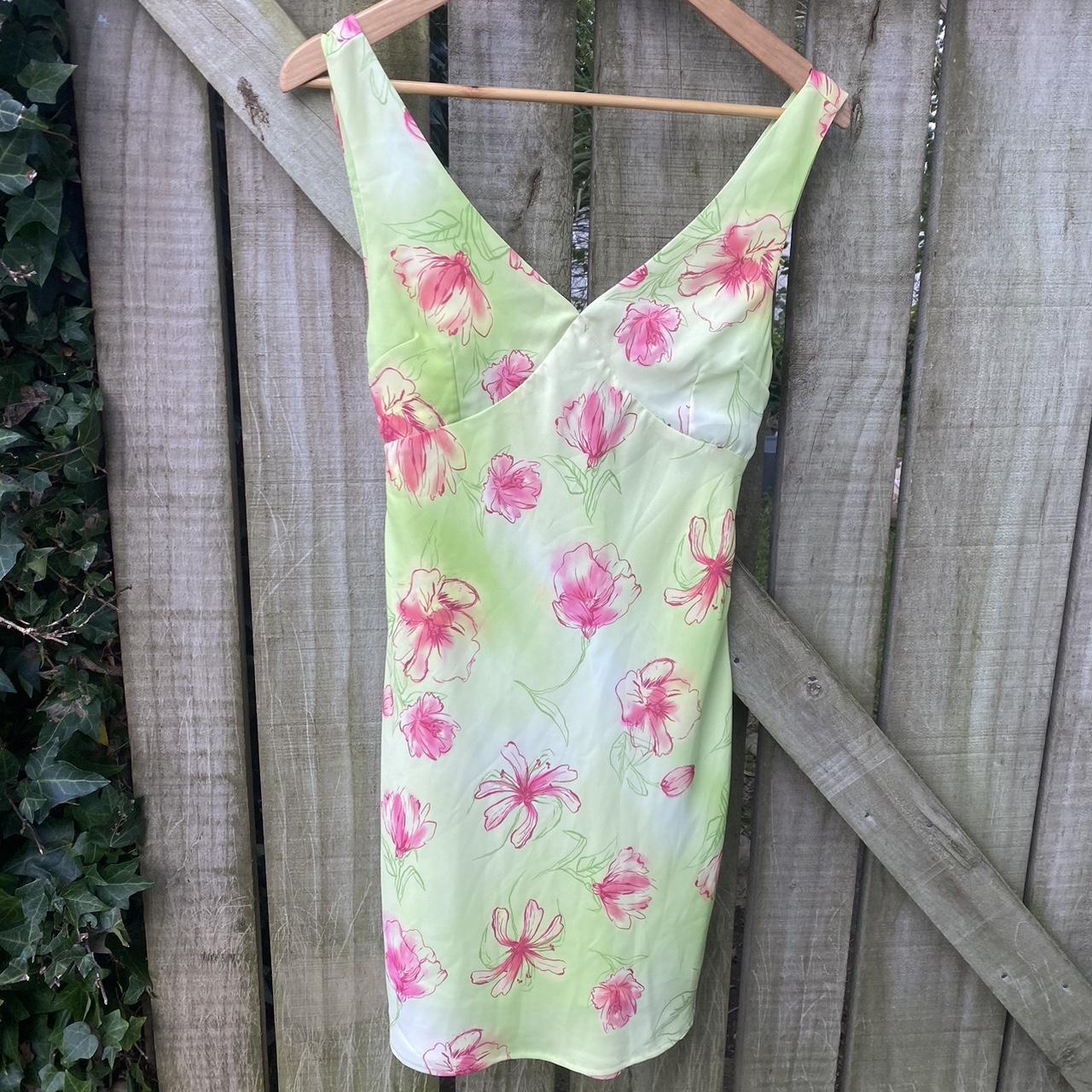 brand new glassons floral mini dress 👾 size 8 - Depop