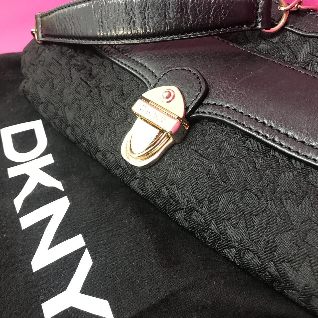 13B216-NO DKNY black ladies bag - Clutch bag -... - Depop