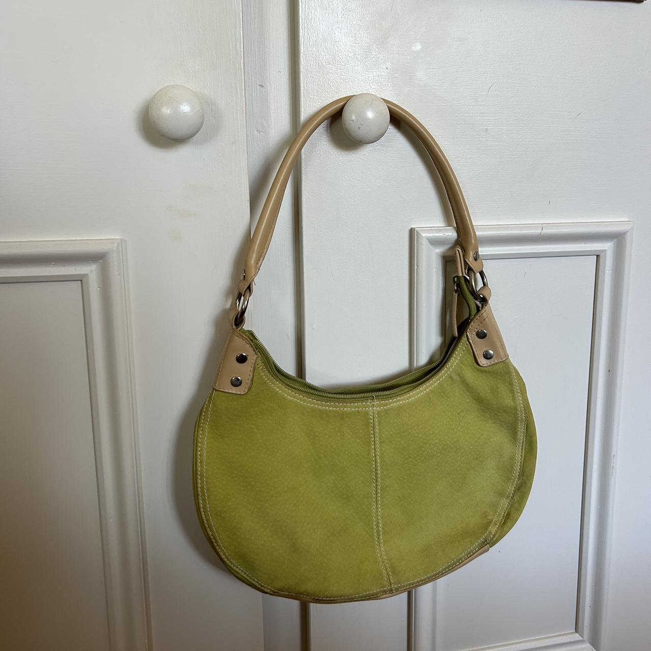 Cool green mini shoulder bag Target - Depop