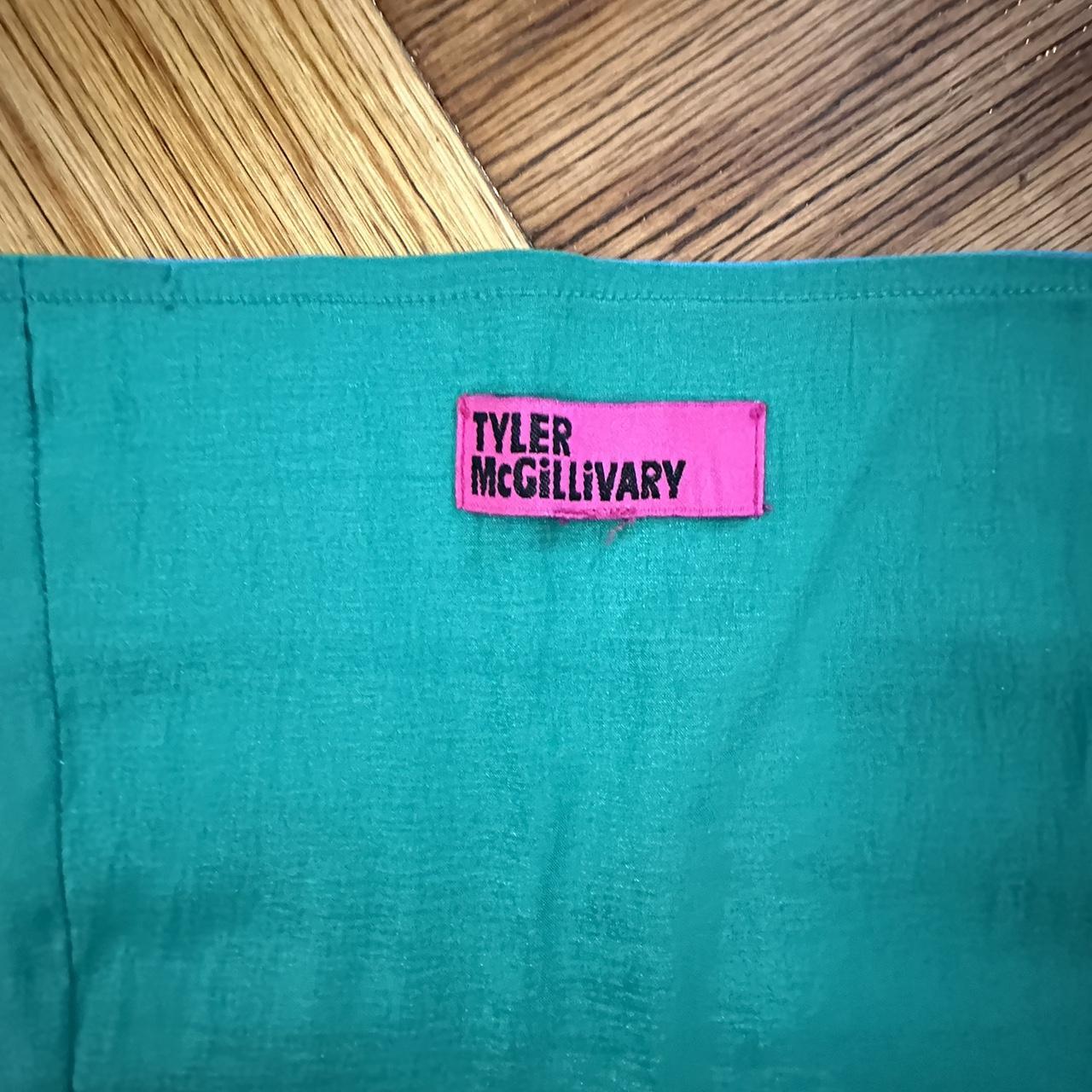 Tyler McGillivary halter top. Features hook eye... - Depop