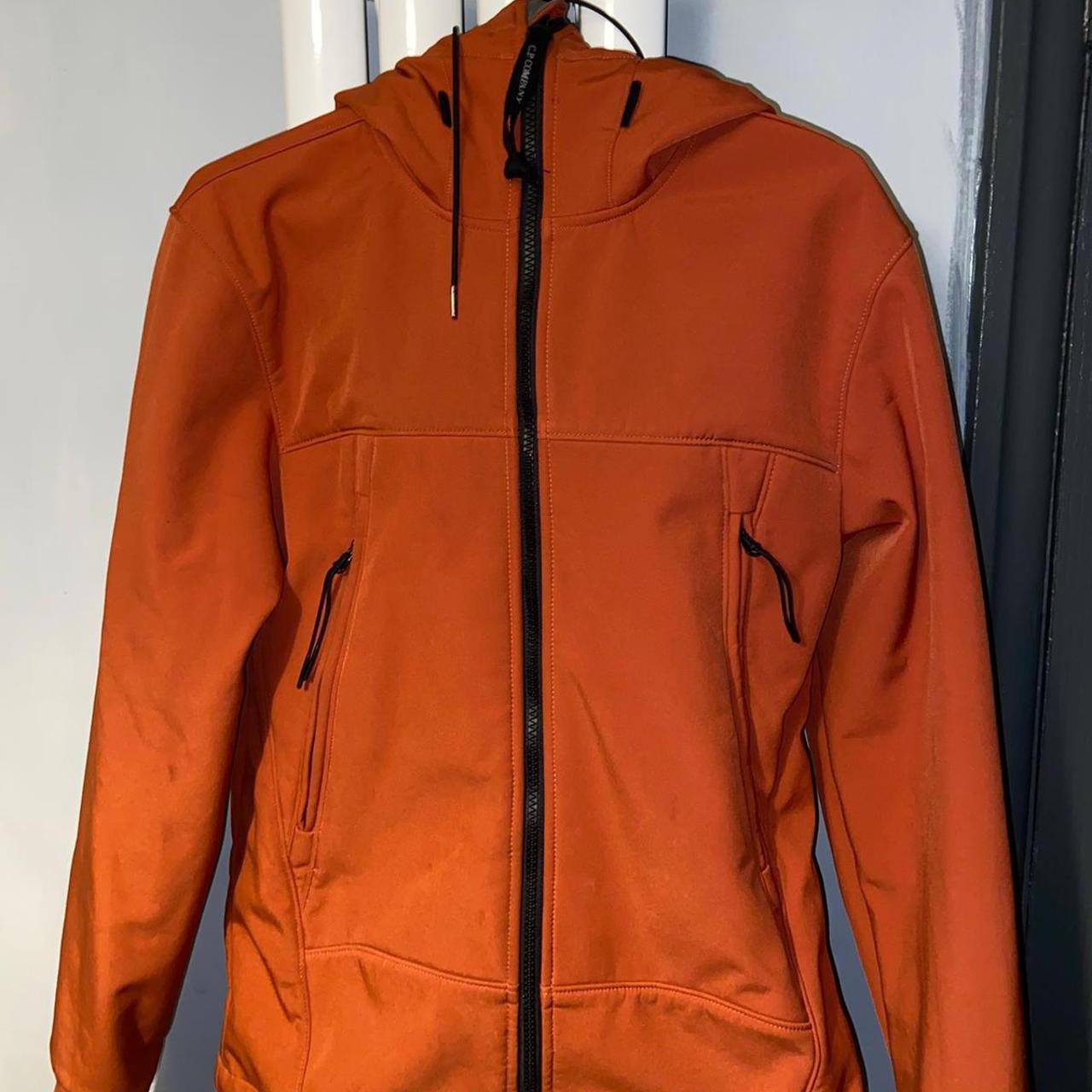 Cp Company soft shell goggle jacket, been worn once... - Depop