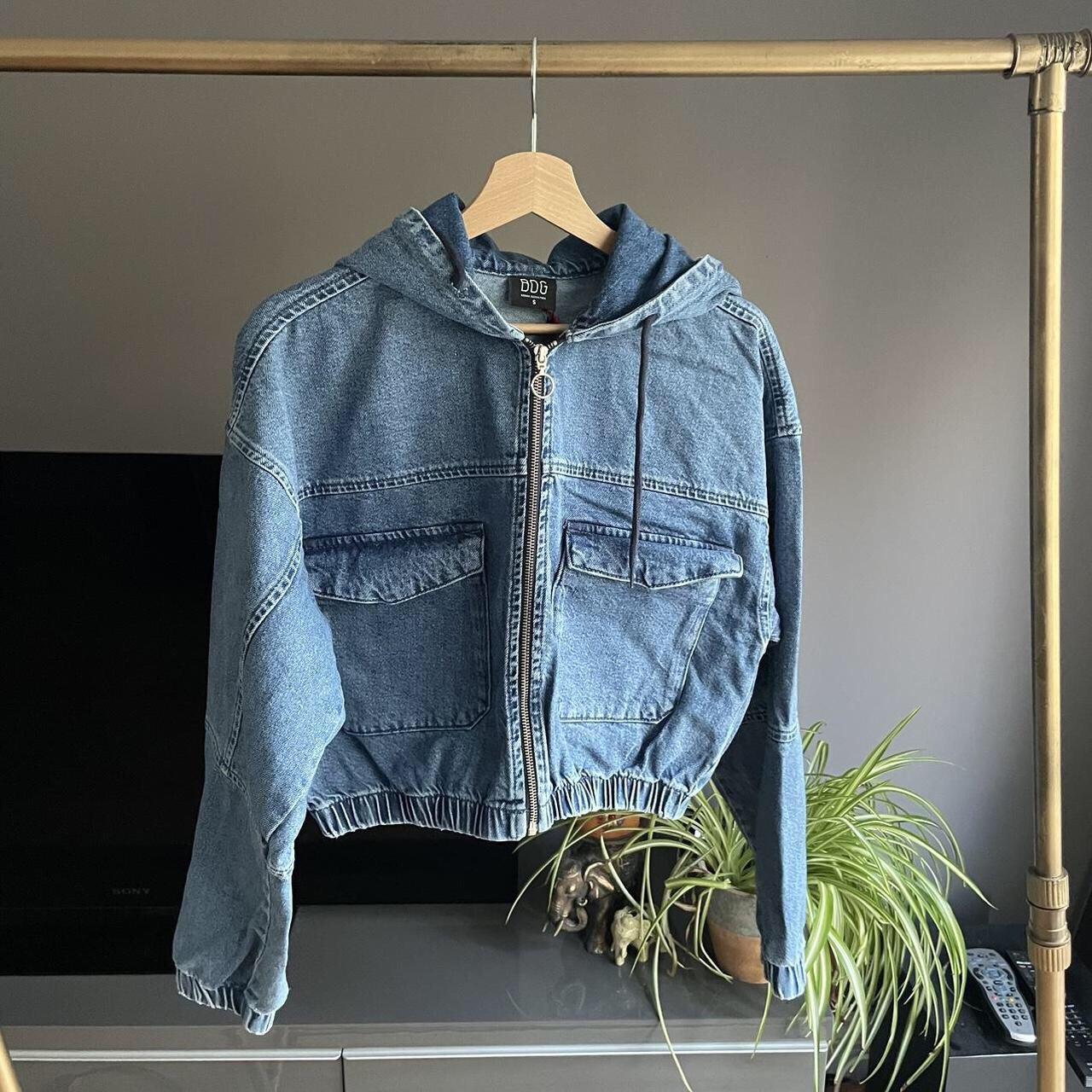 Urban outfitters blue denim BDG Patch Pocket Utility... - Depop