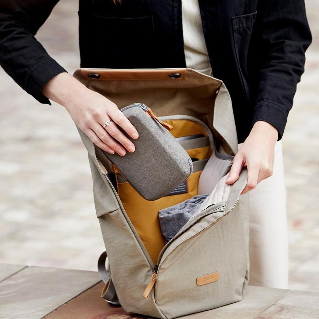 Bellroy Melbourne Backpack Limestone Excellent... | Depop