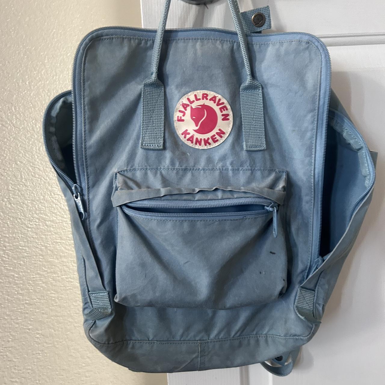 💌KANKEN BACKPACK -average backpack size -cyan... - Depop