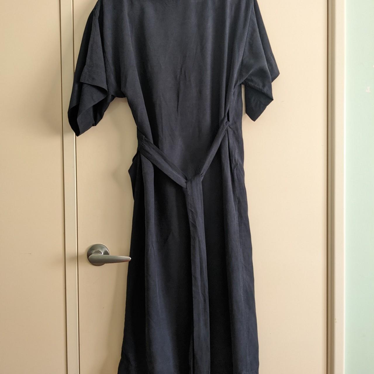 Gorman Women's Blue and Navy Dress | Depop