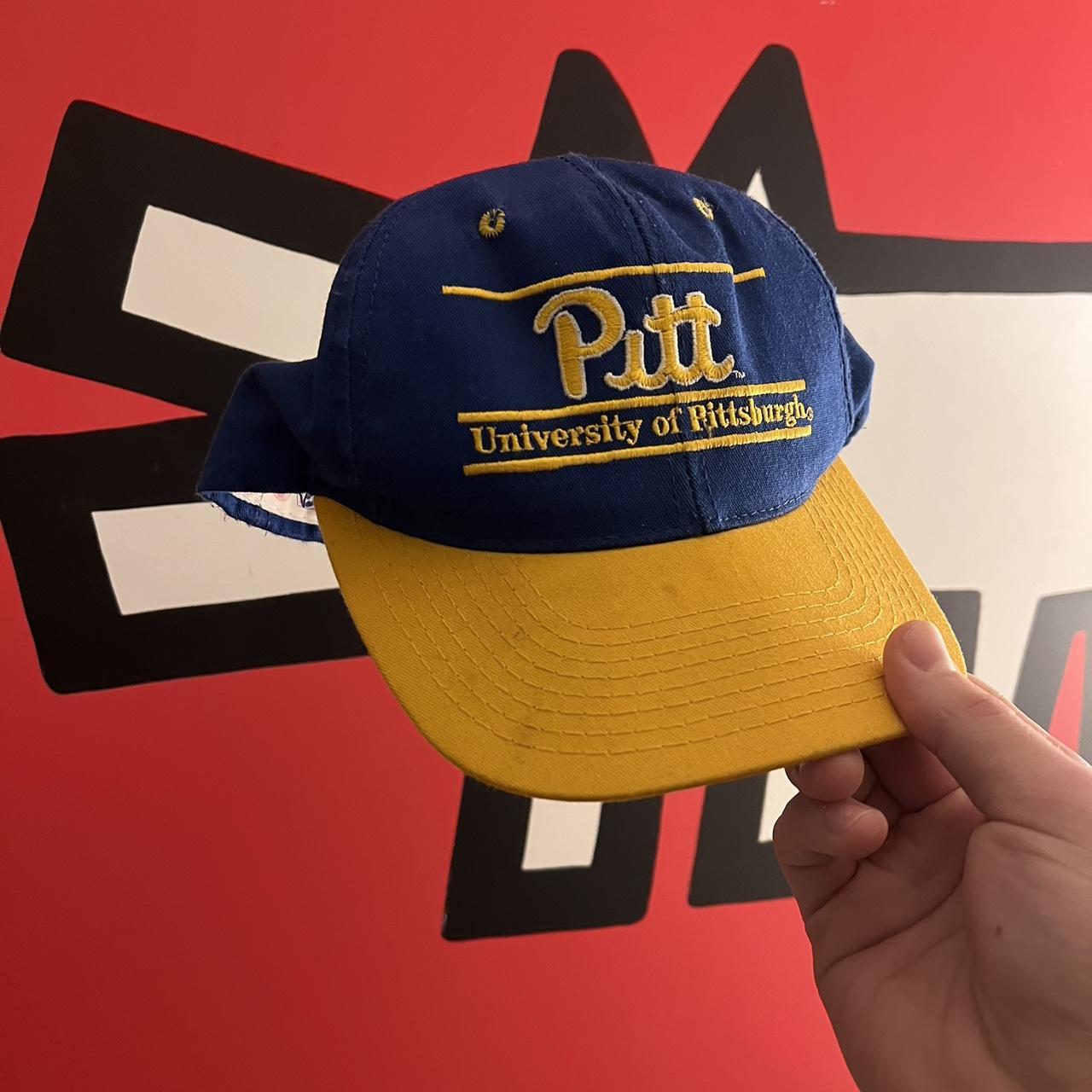 Vintage Pitt snapback University of Pitt vintage... - Depop