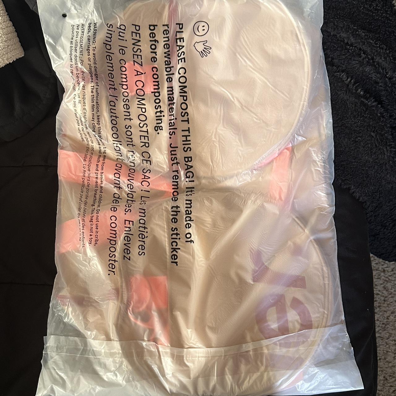 Glossier Duffle Beauty Bag Tote Medium Brown Pink... - Depop