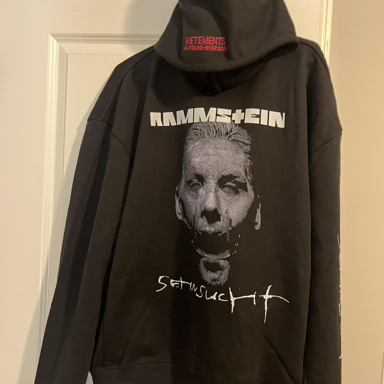 Vetements Rammstein hoodie This is one of my... - Depop