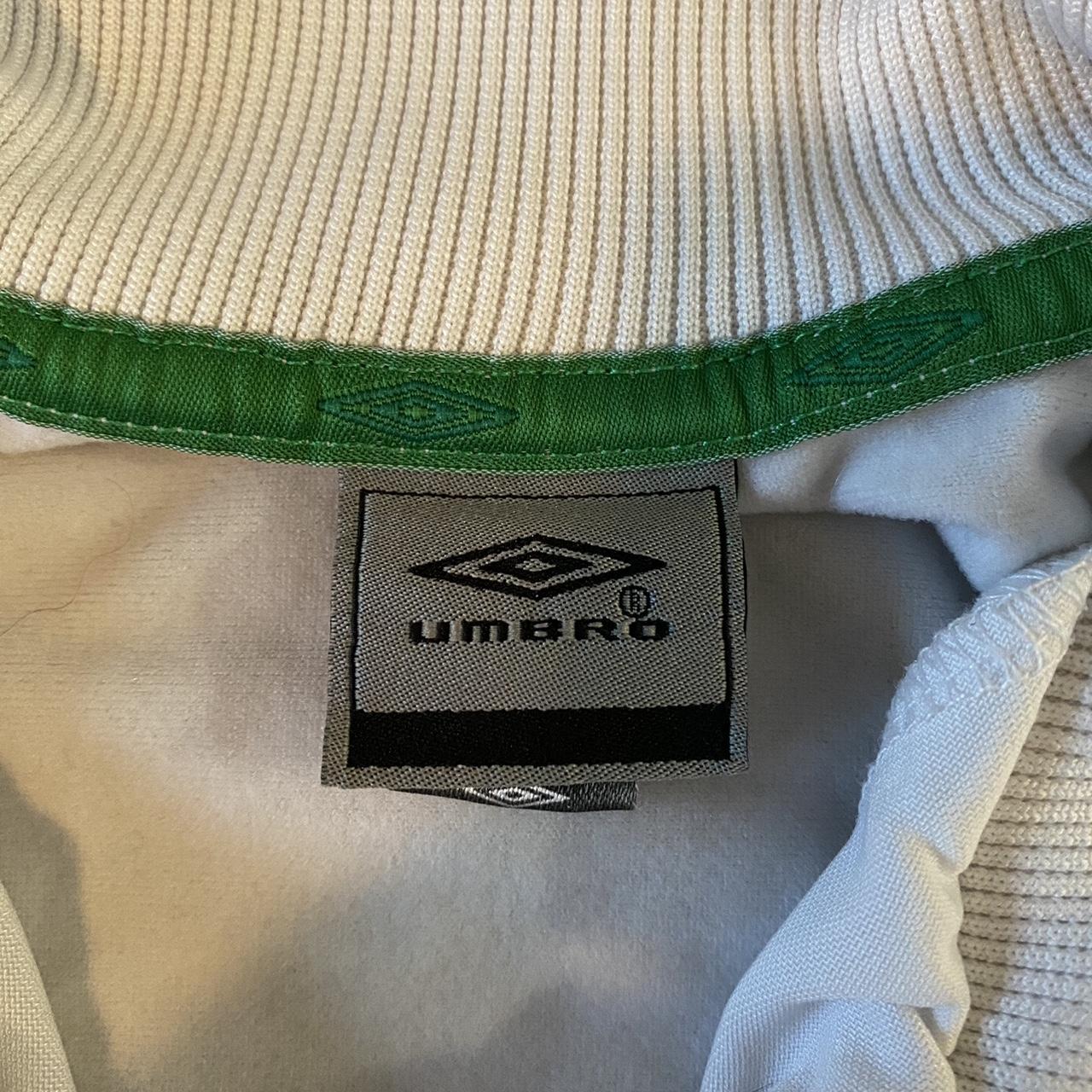 Vintage Umbro Ireland track jacket Size medium,... - Depop