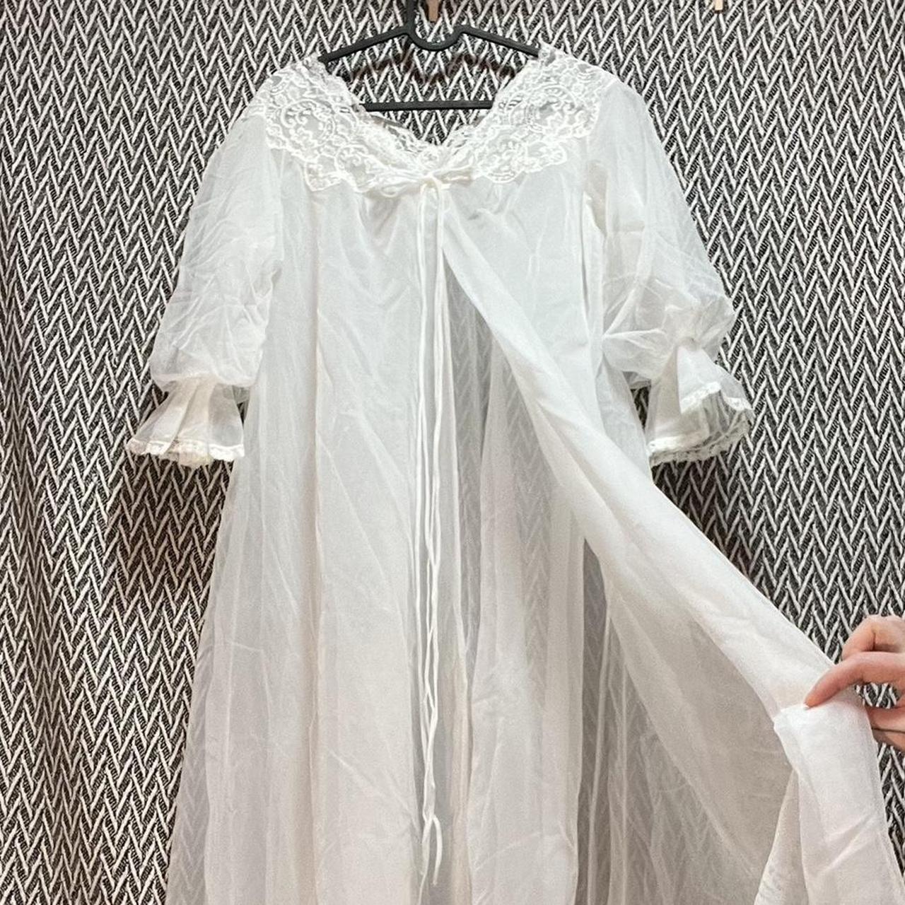 Ghost Women's White Robe | Depop