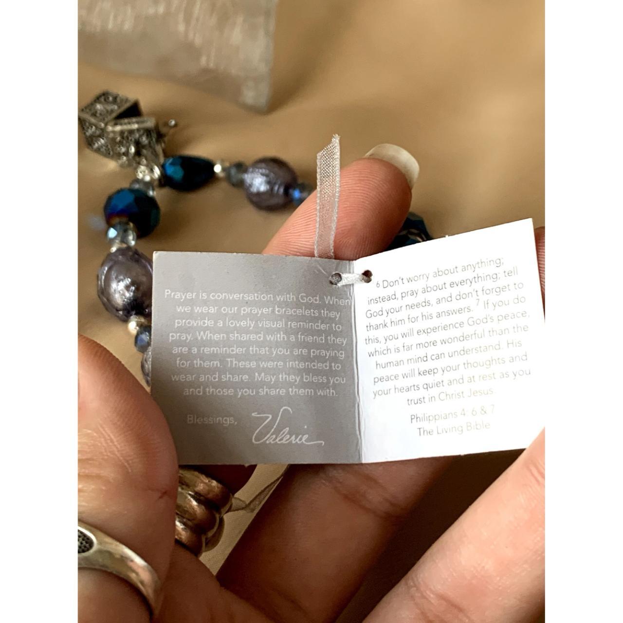 Valerie Parr Hill Crystal & Bead Prayer Box Bracelet... - Depop