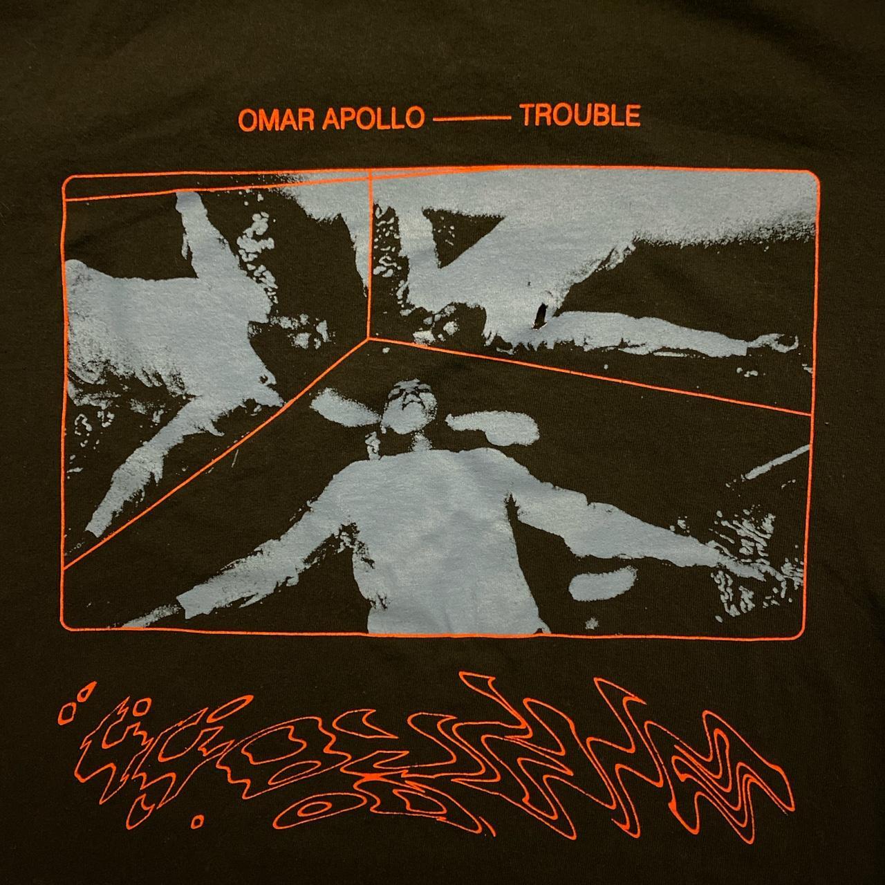 Omar Apollo shirt has signs of wear but plenty of... - Depop