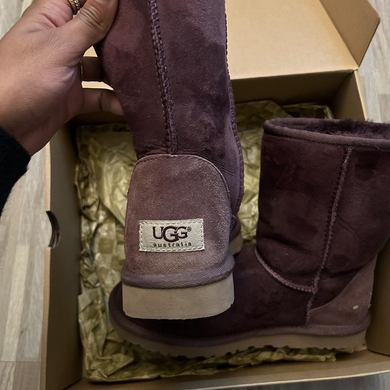 Purple classic short Uggs - Depop