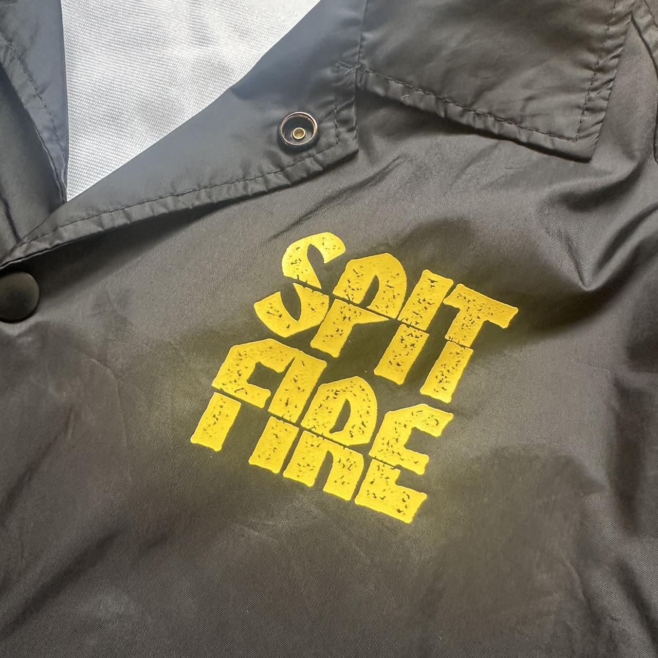 Black Spitfire Coaches Jacket Size M DM For... - Depop