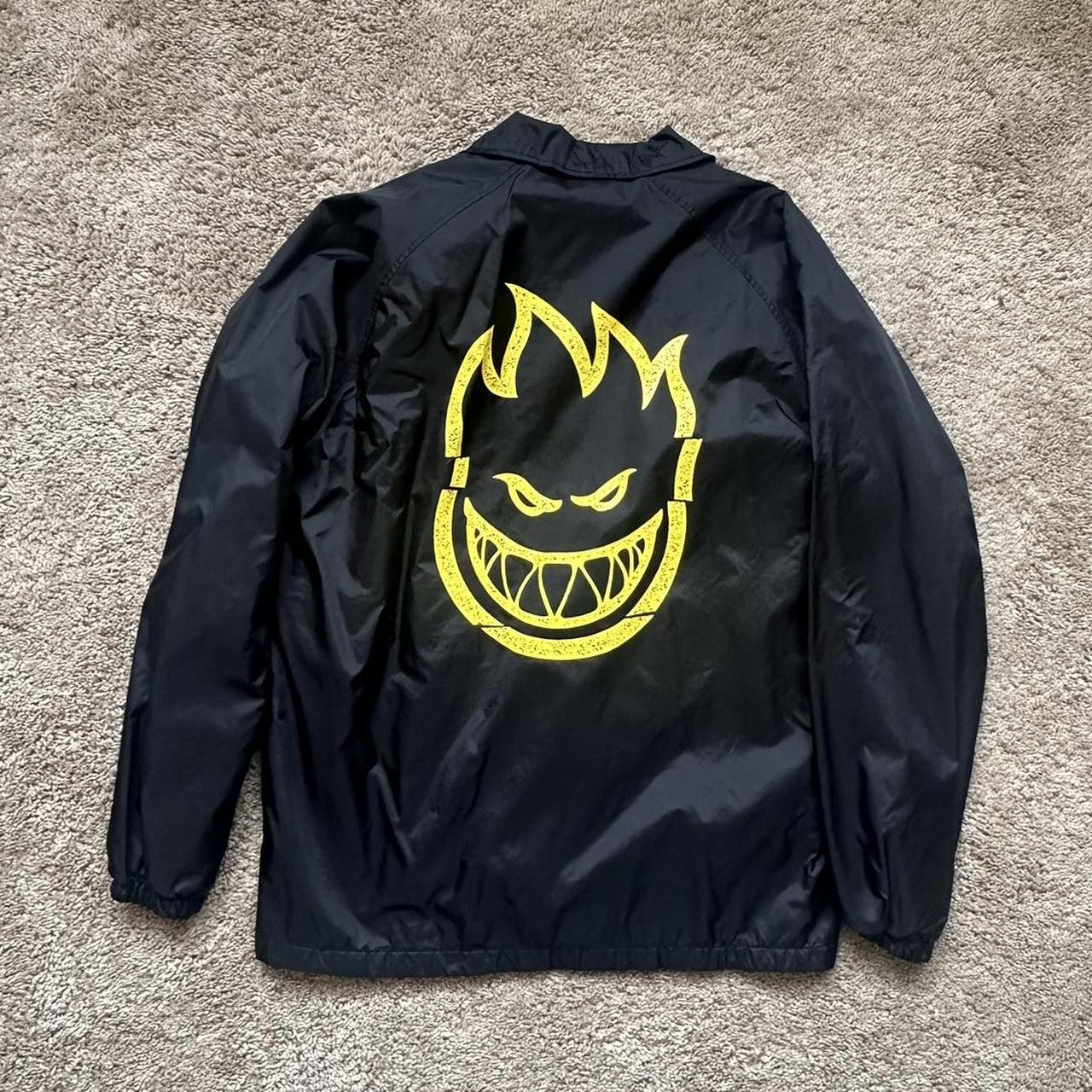 Black Spitfire Coaches Jacket Size M DM For... - Depop