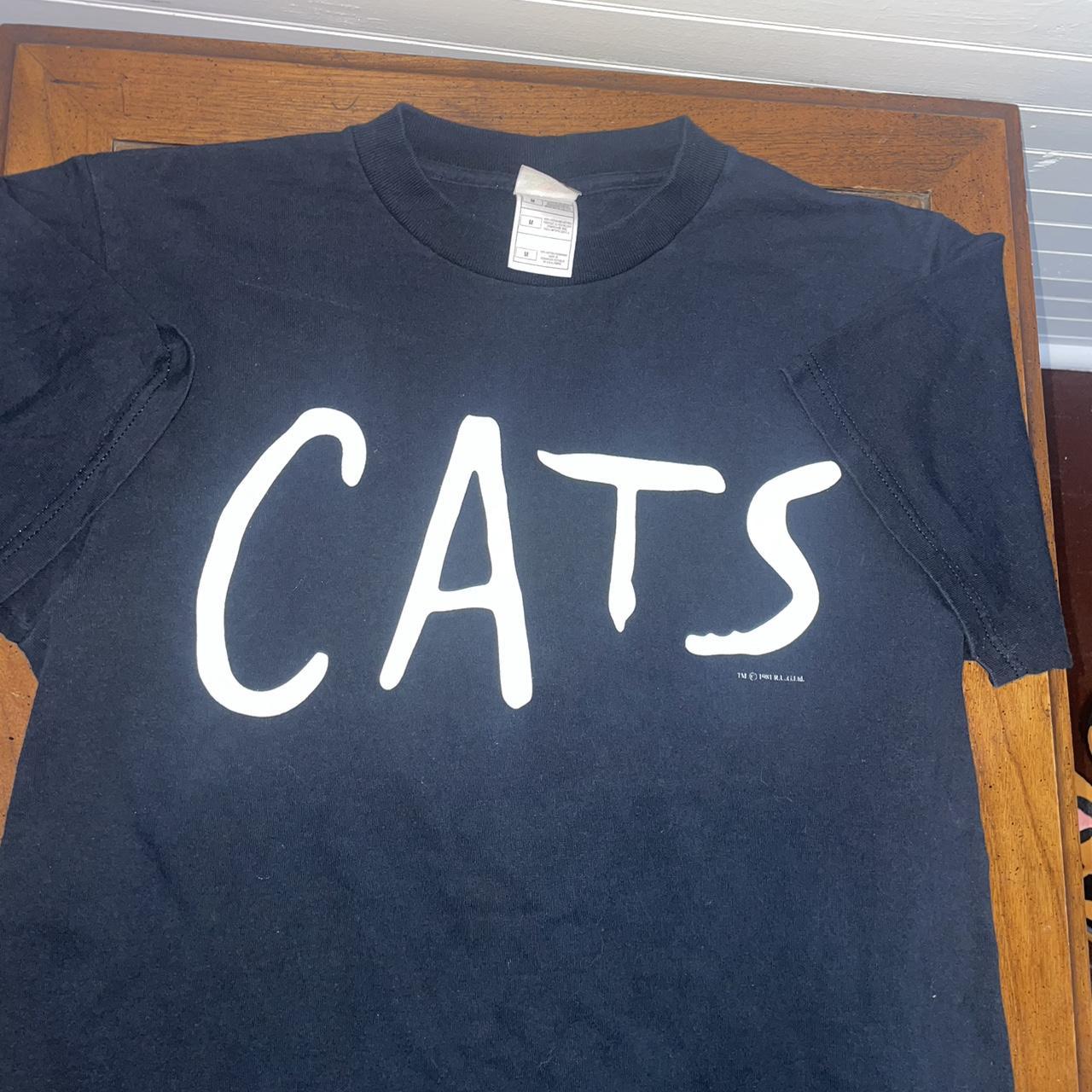1981 original CATS T-shirt Great condition Size - Depop