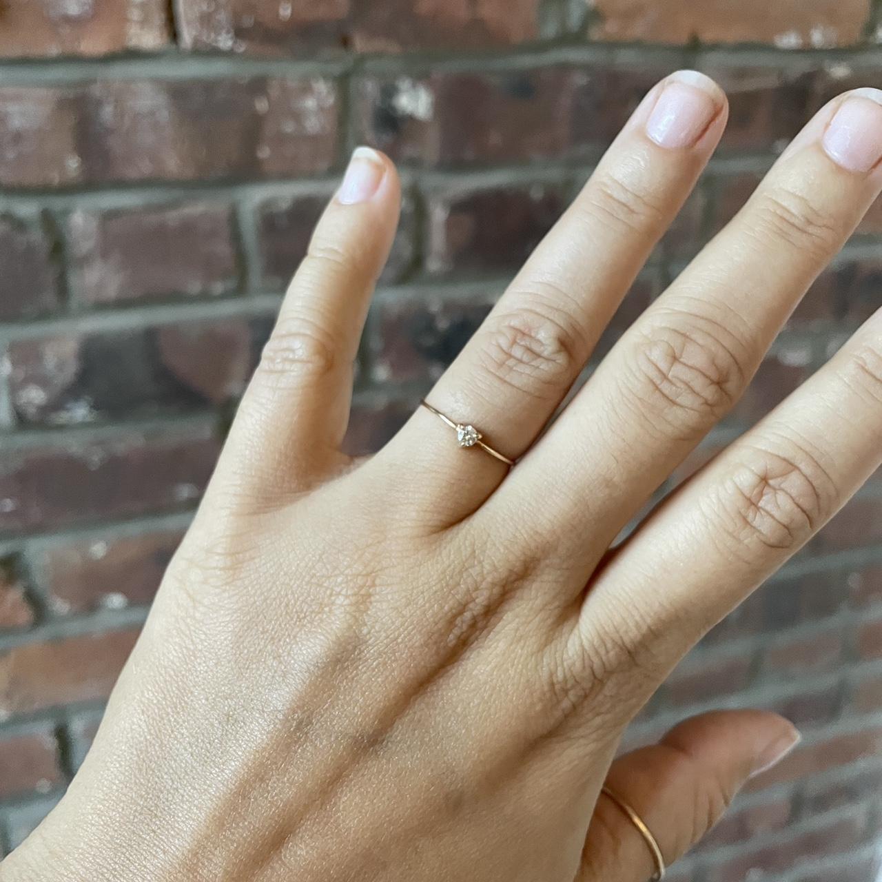 Catbird Diamond Fizz Ring, Sparkler Size 7 - Depop