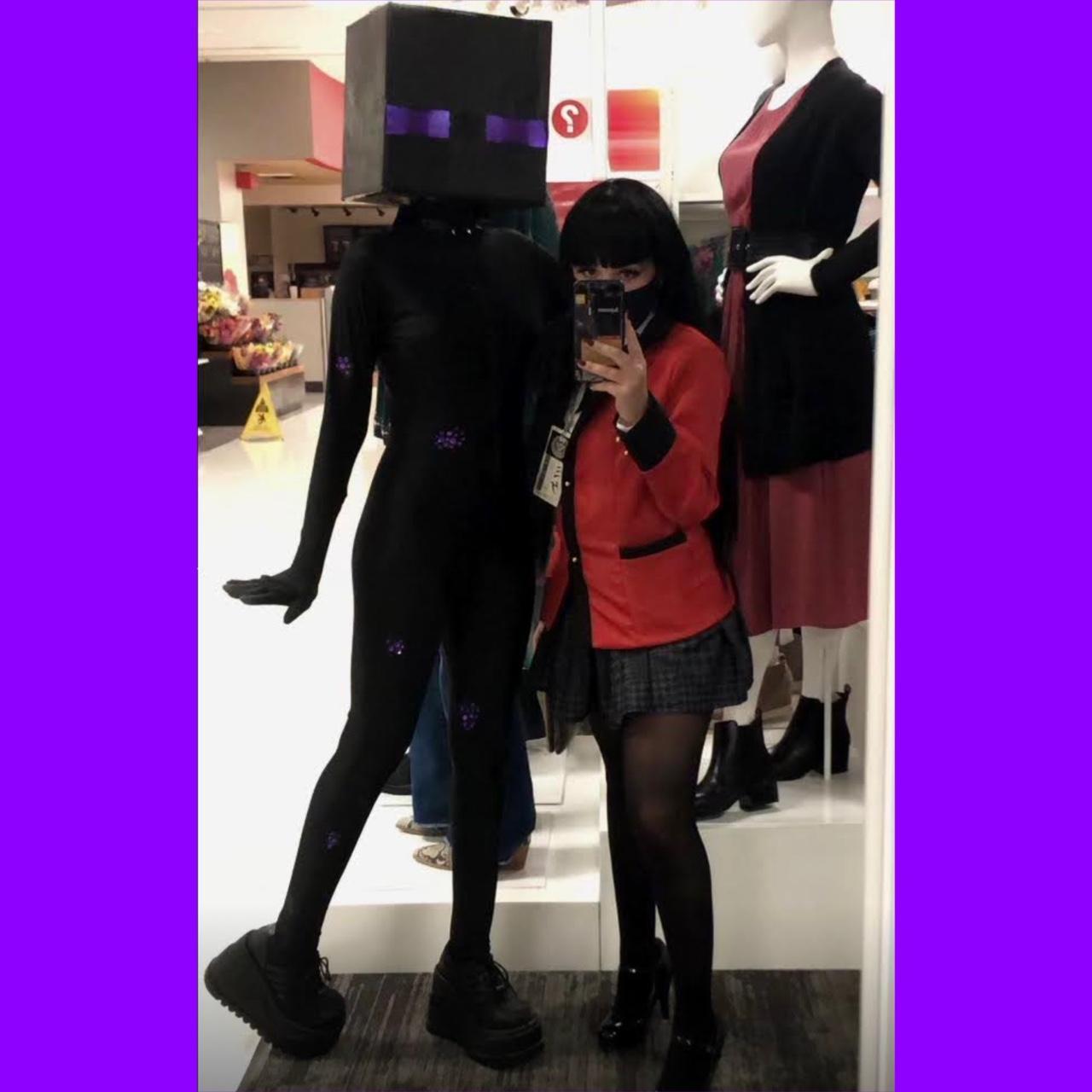 Handmade Minecraft enderman cosplay Please message... - Depop