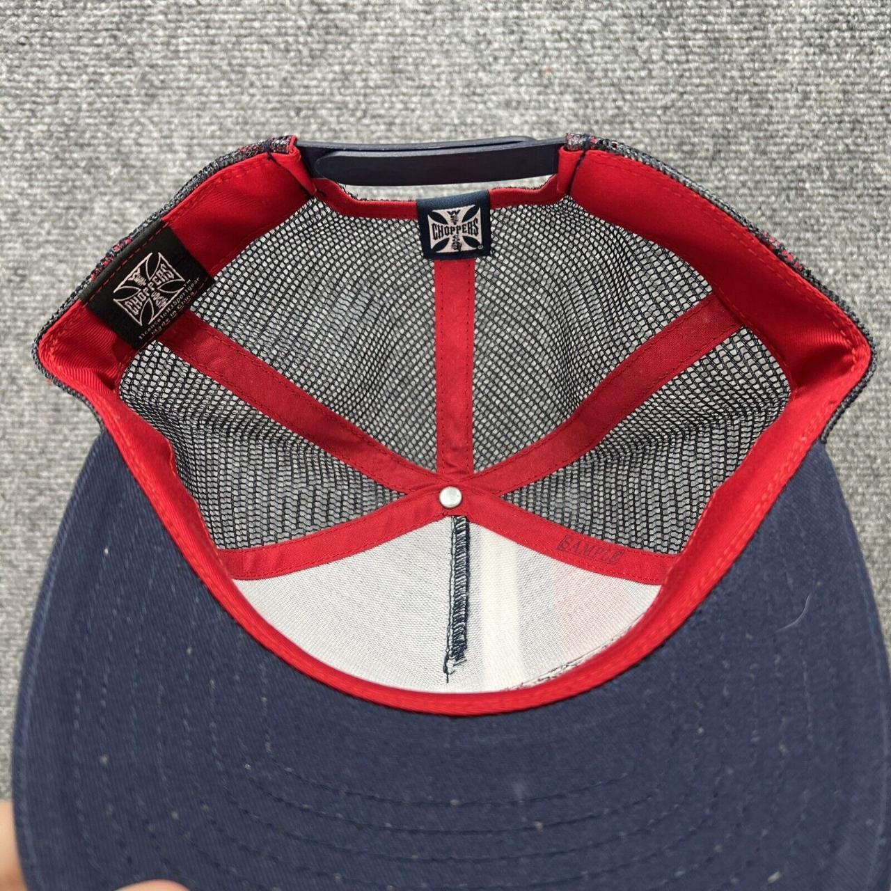 Vintage West Coast Choppers Hat Y2K Navy Trucker... - Depop