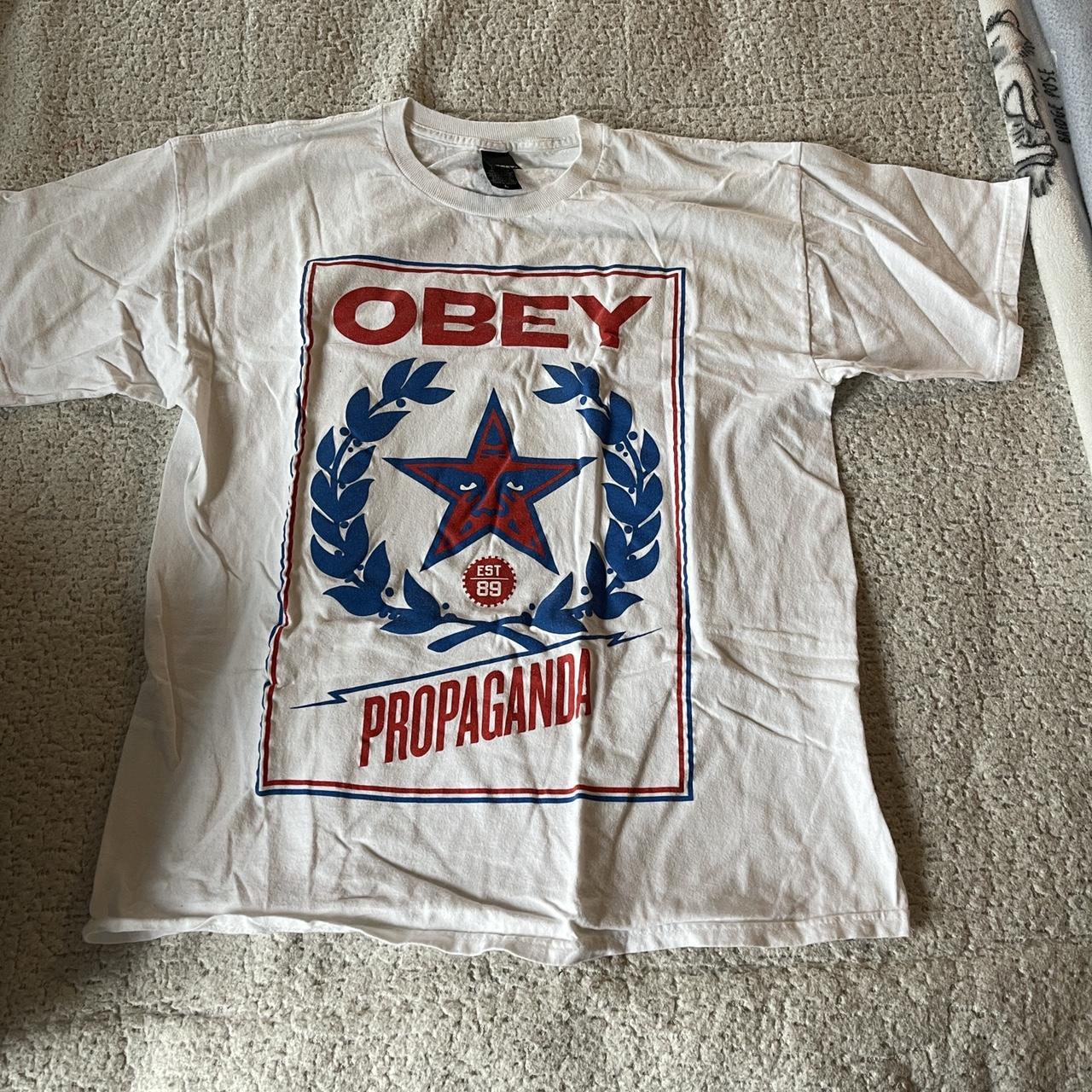 Obey Men's T-shirt | Depop