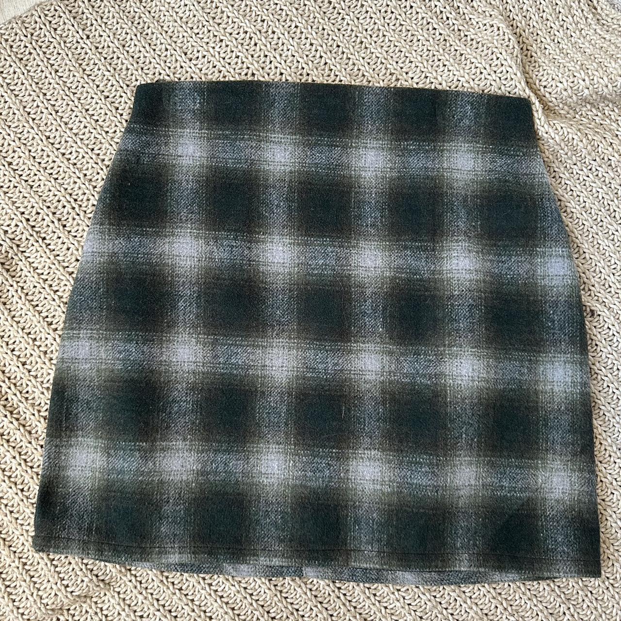 Primark green tartan skirt Size 10 Good condition... - Depop