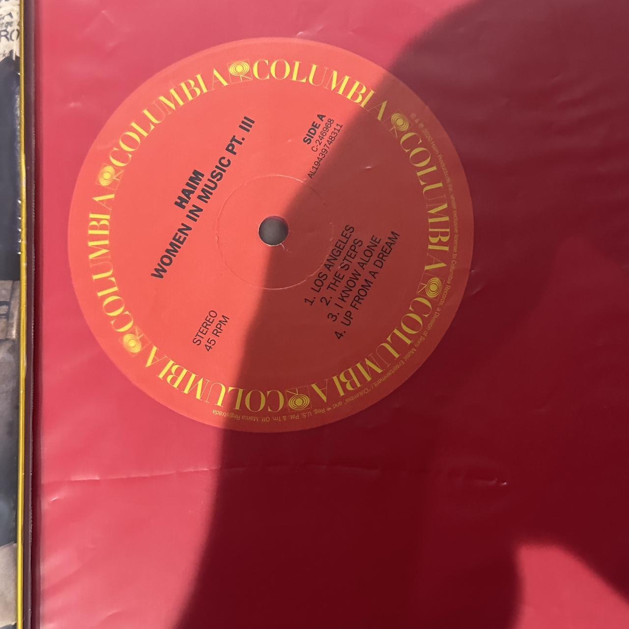 Haim Woman in Music III with Sign Photo card of all... - Depop