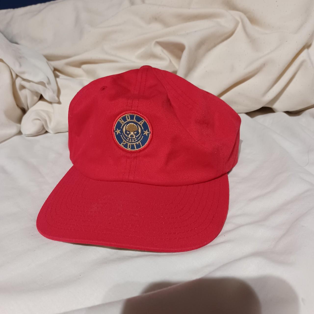 Red NBA licensed Mitchell and Ness NOLA 2017 cap.... - Depop