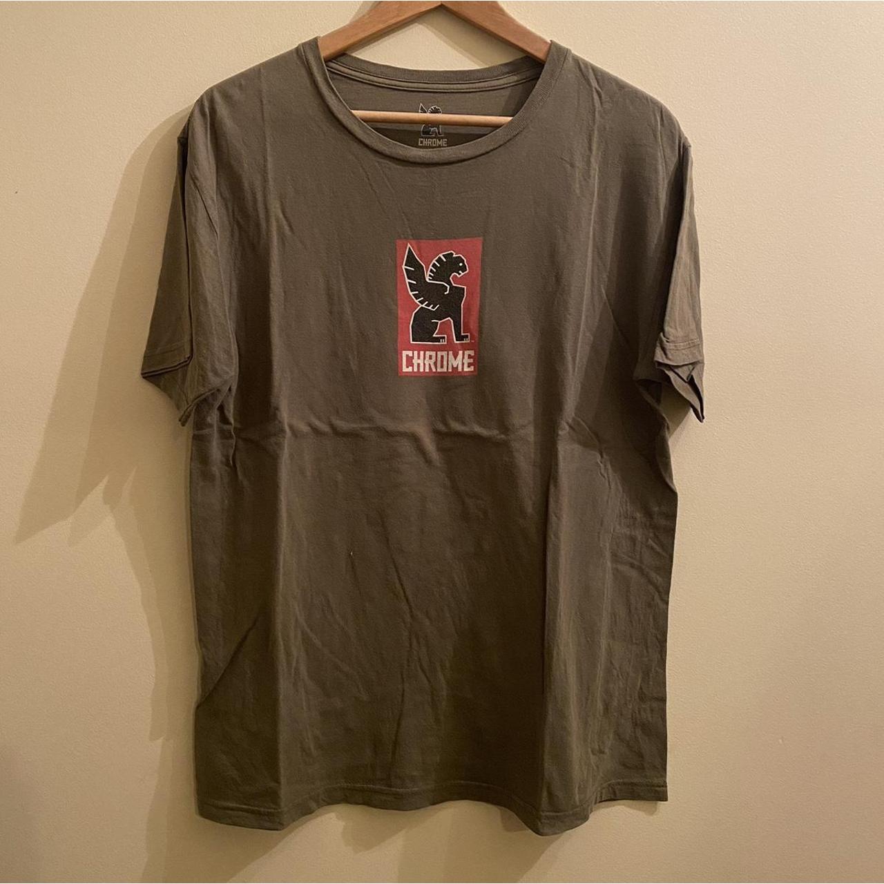 Vintage Chrome Industries Cycling T-shirt Size M;... - Depop