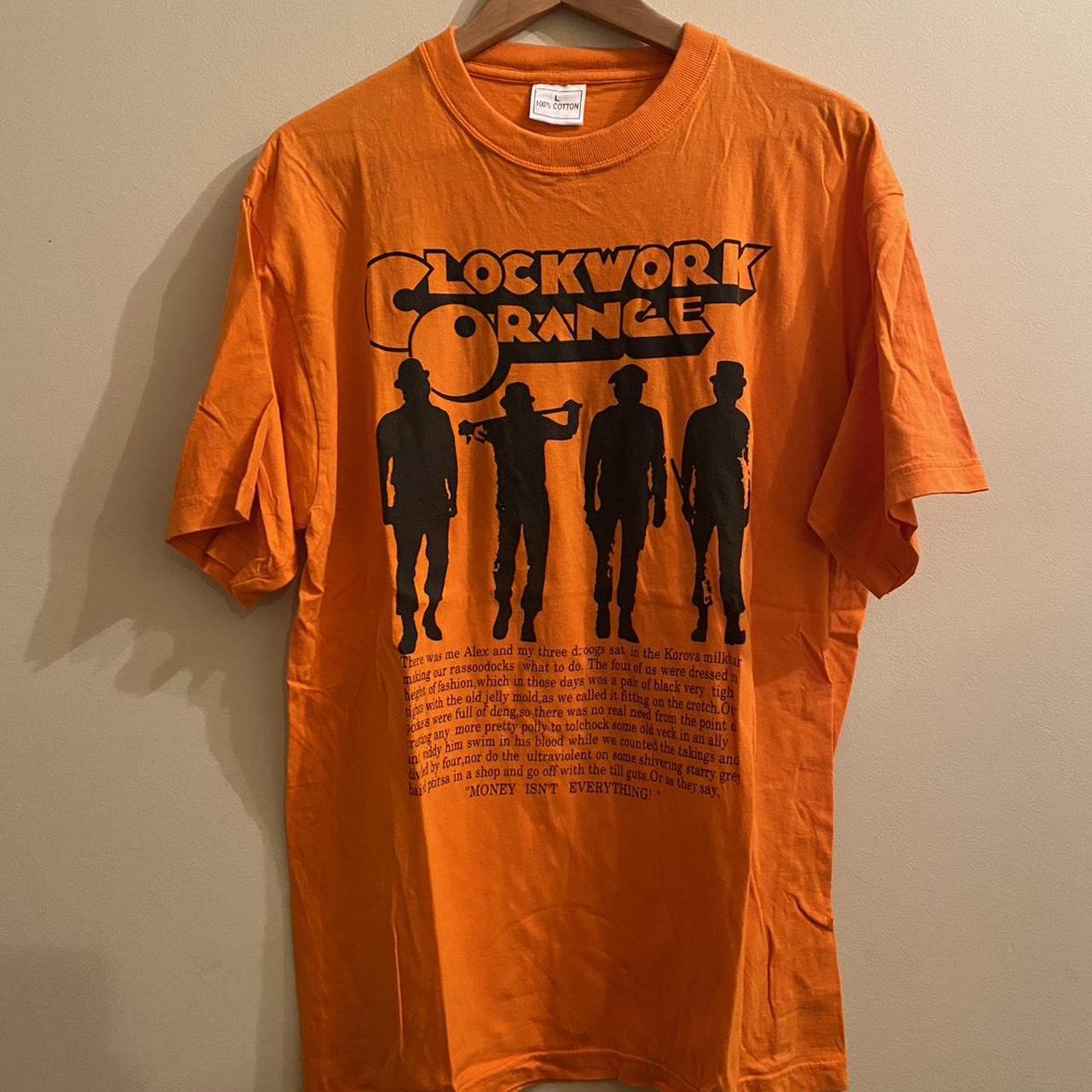 Vintage A Clockwork Orange movie 1971 T-shirt Size... - Depop