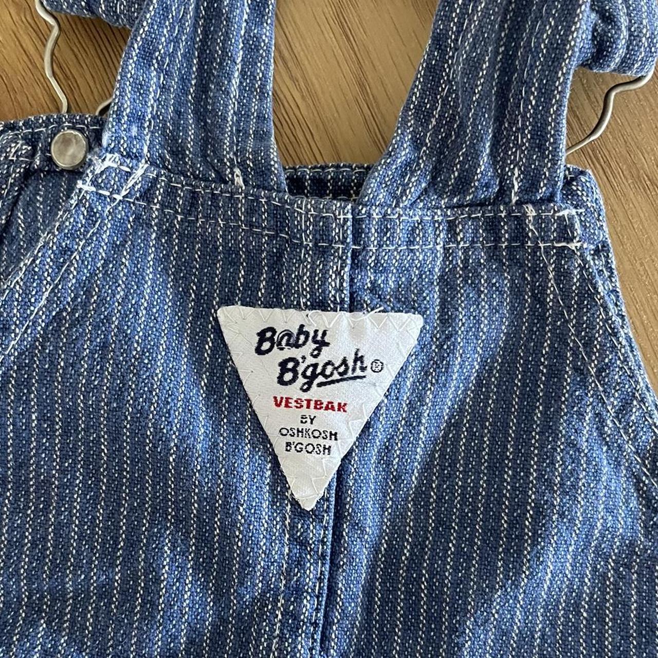 Baby b’gosh overalls Vintage 😍 Tag details are worn... - Depop